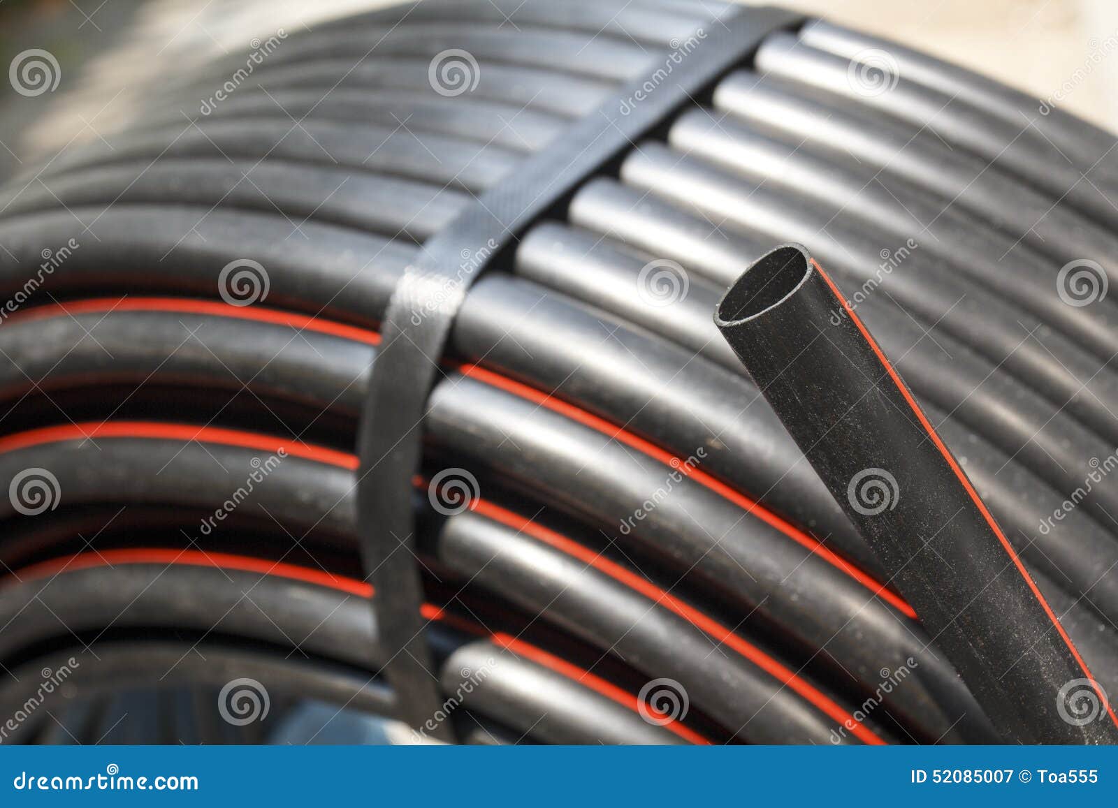 PE Pipe Roll for Agriculture Water Supply Stock Image - Image of supply ...