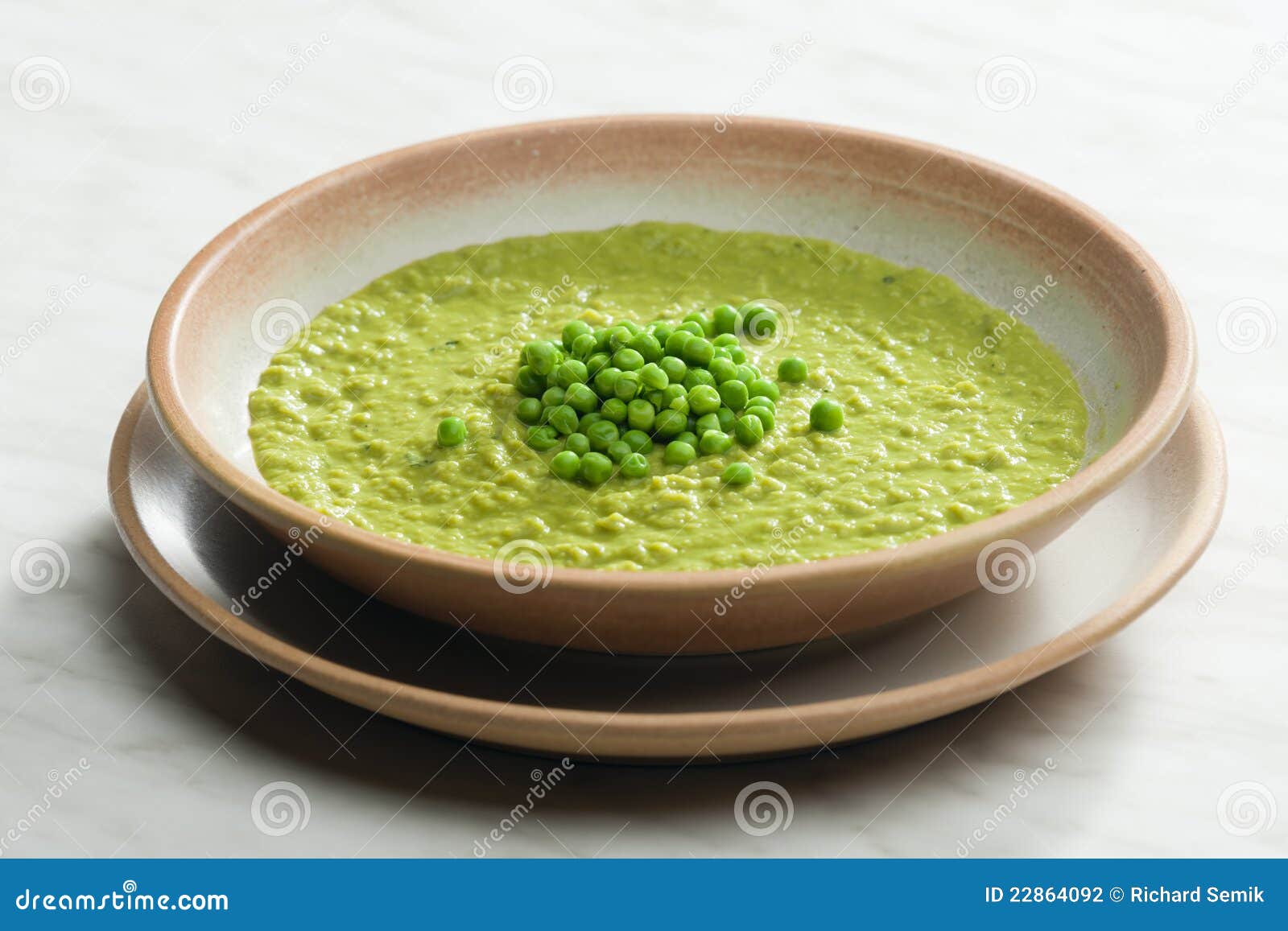 Pea cream stock photo. Image of inside, meal, cream, dish - 22864092
