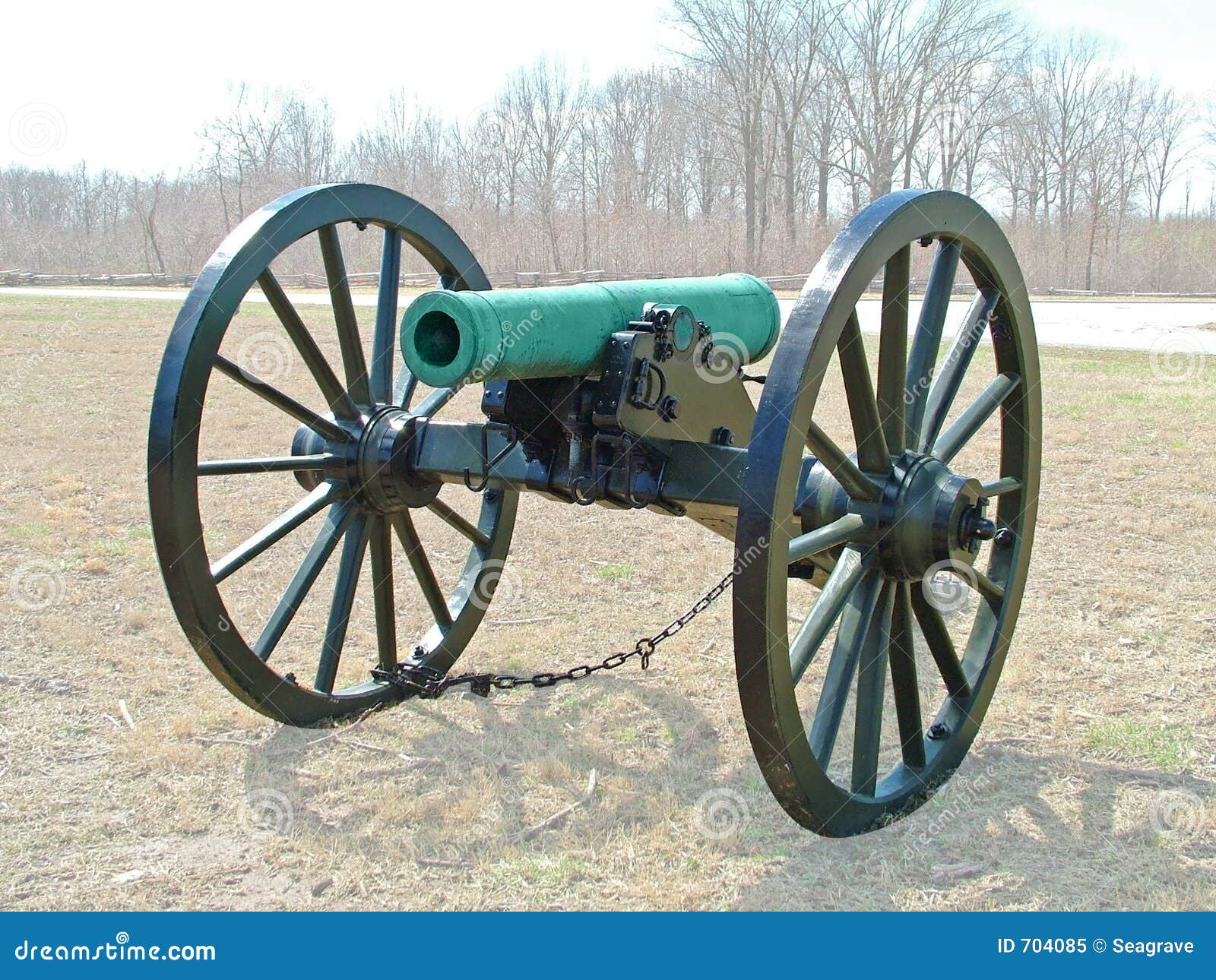 Pea ridge cannon 1 stock image. Image of civilwar, battle - 704085