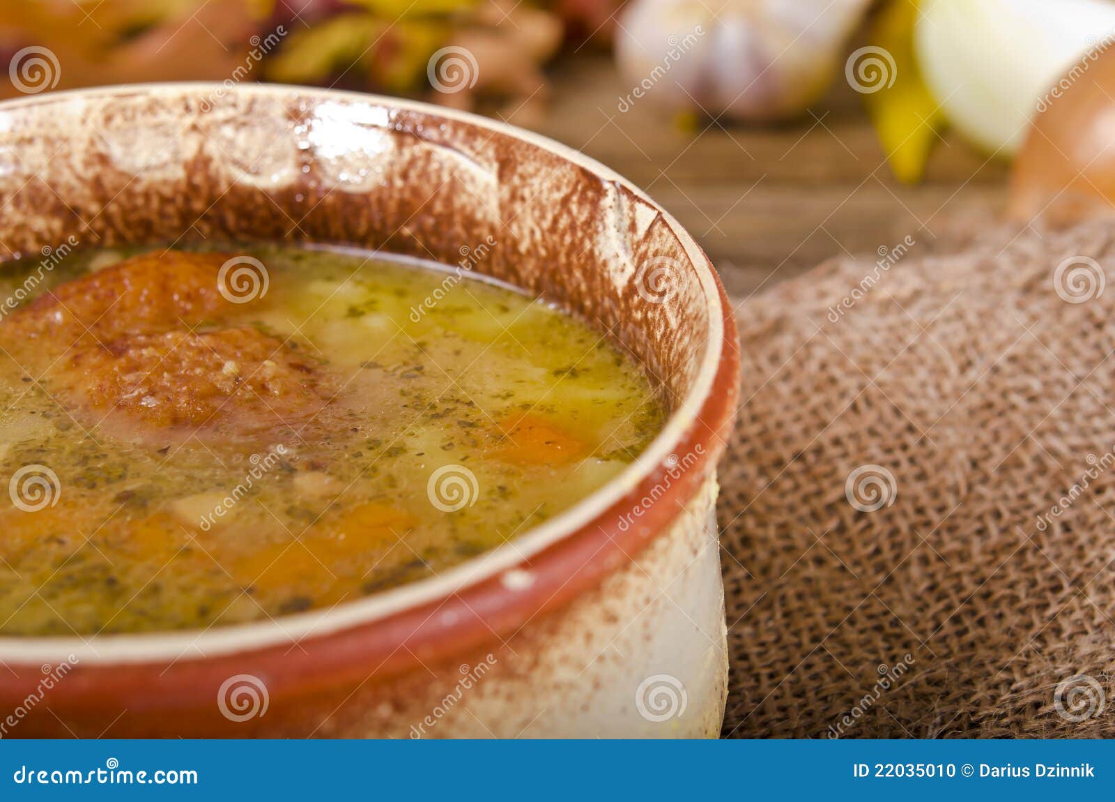 Pea Soup (Polish Grochowka) Stock Photo - Image of beef, health: 22035010