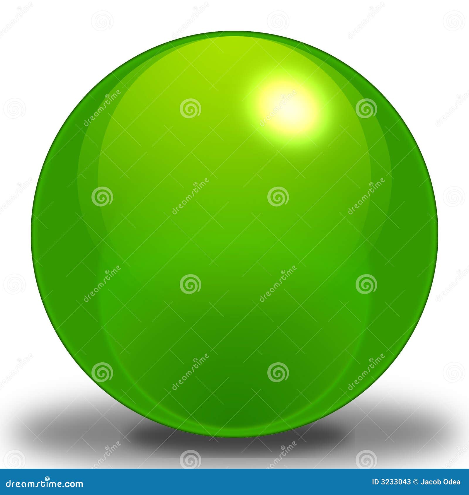 Pea Sphere stock illustration. Illustration of marble - 3233043