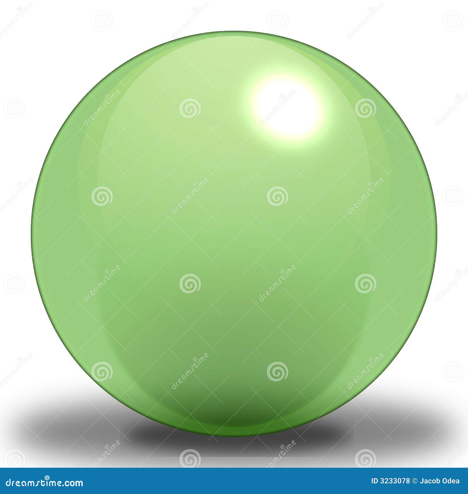 Pea Sphere - Light stock illustration. Illustration of glassy - 3233078