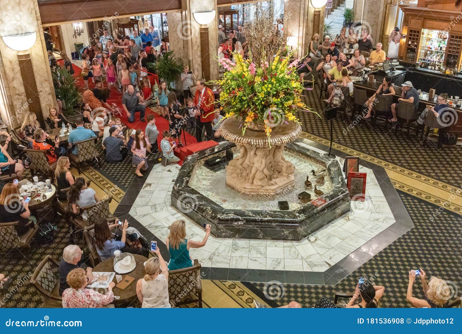 The Peabody Duck Parade Ducks in Editorial Stock Photo - Image of ...