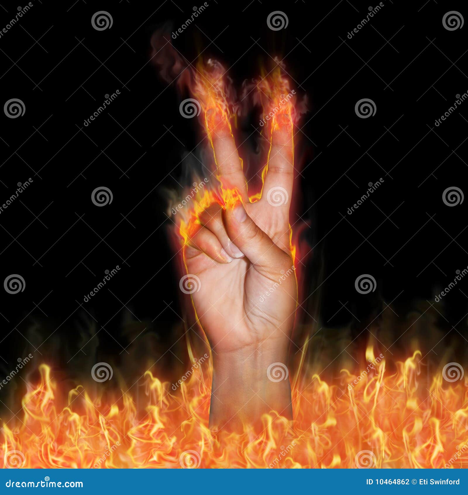 Peace stock photo. Image of fire, gesture, sign, gesturing - 10464862