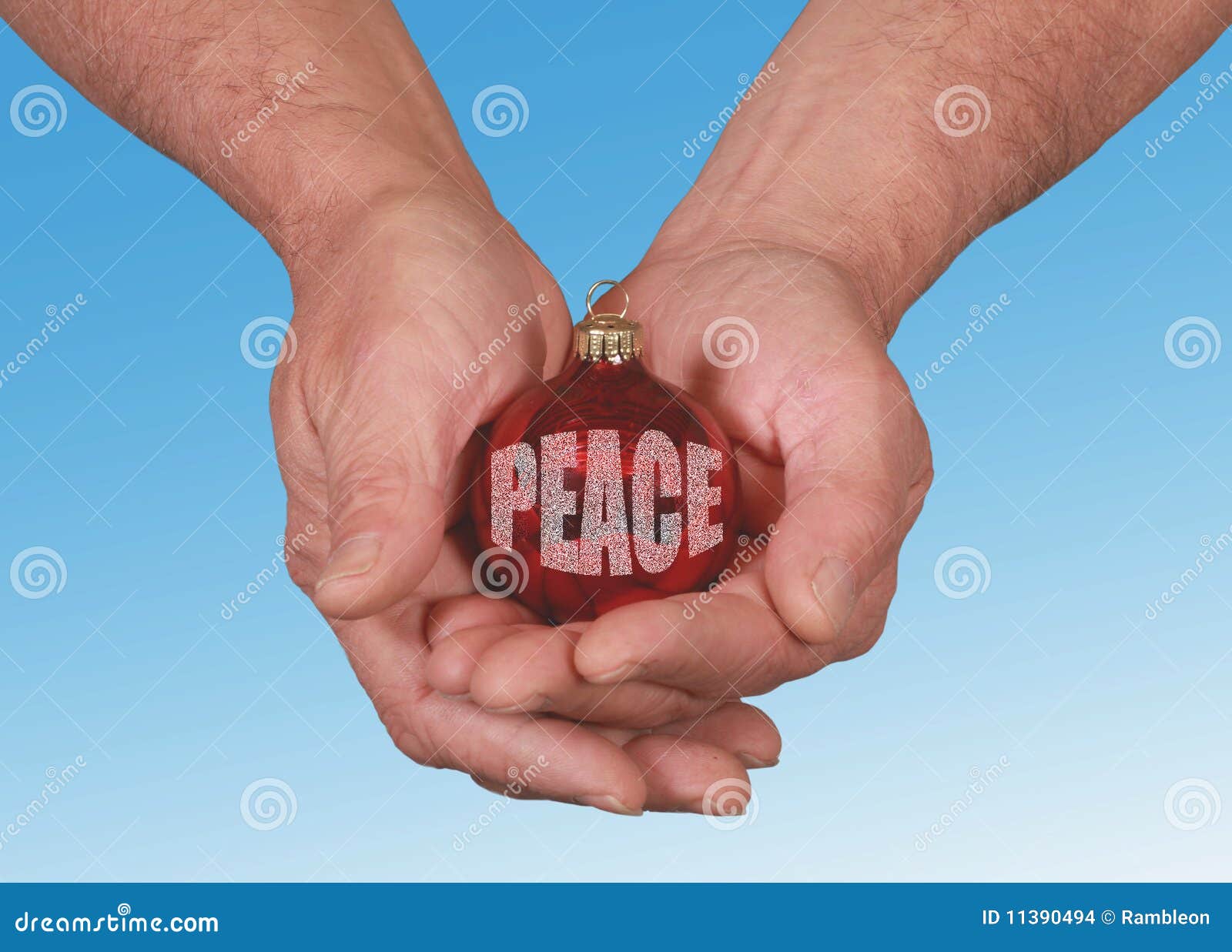 Peace stock photo. Image of bulb, winter, peace, season - 11390494