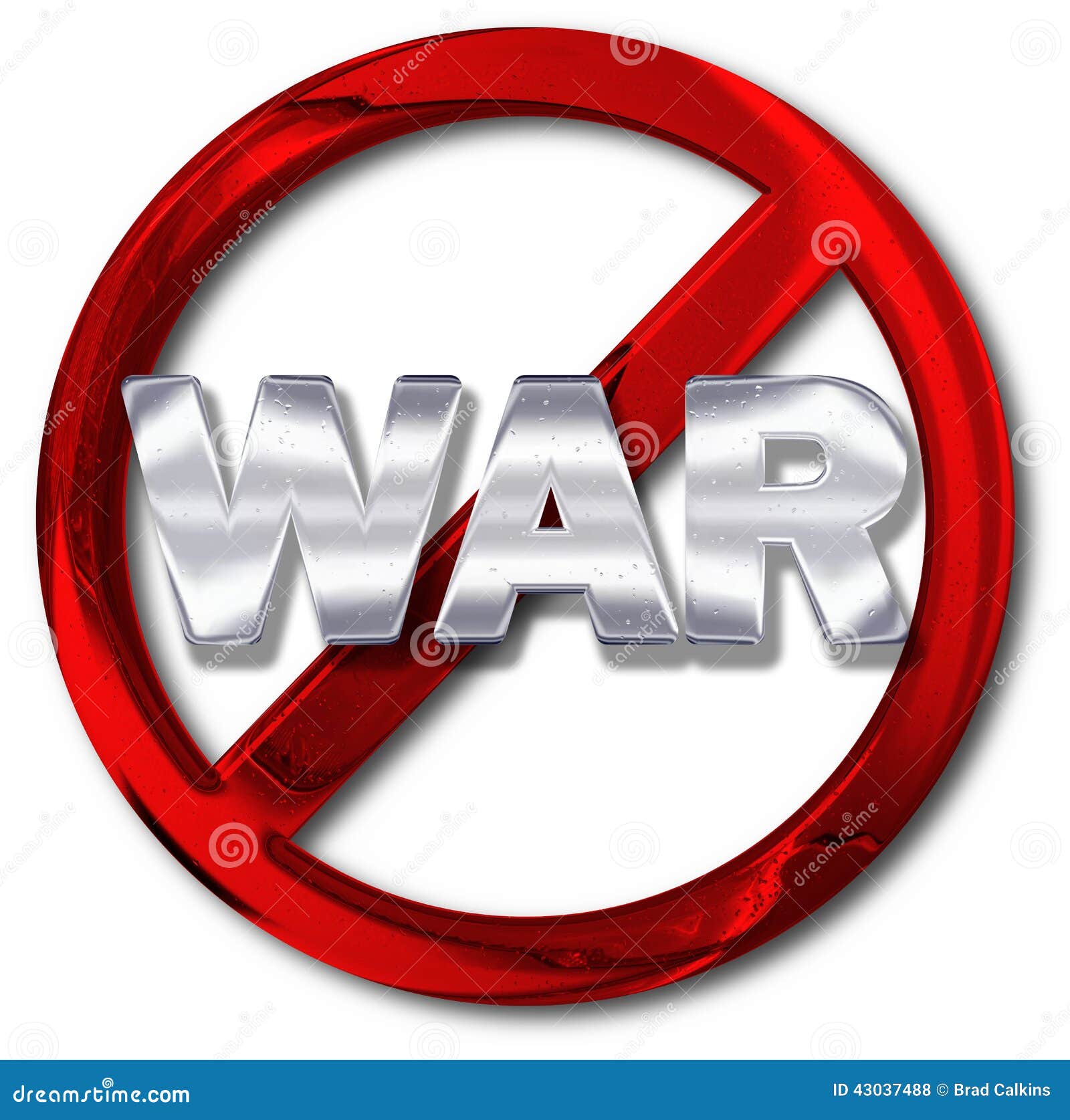 Peace or anti war concept stock illustration. Illustration of fighting ...