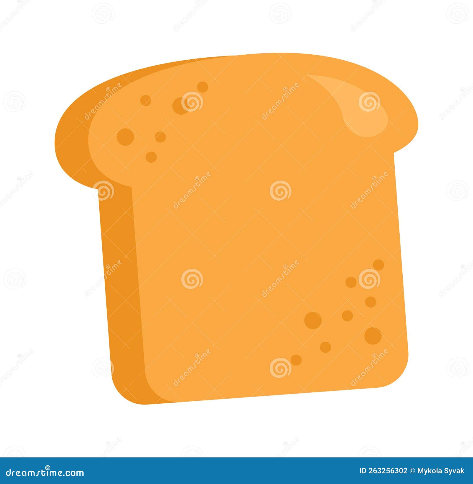 Peace of Bread. Bakery Icon Stock Vector - Illustration of wood ...