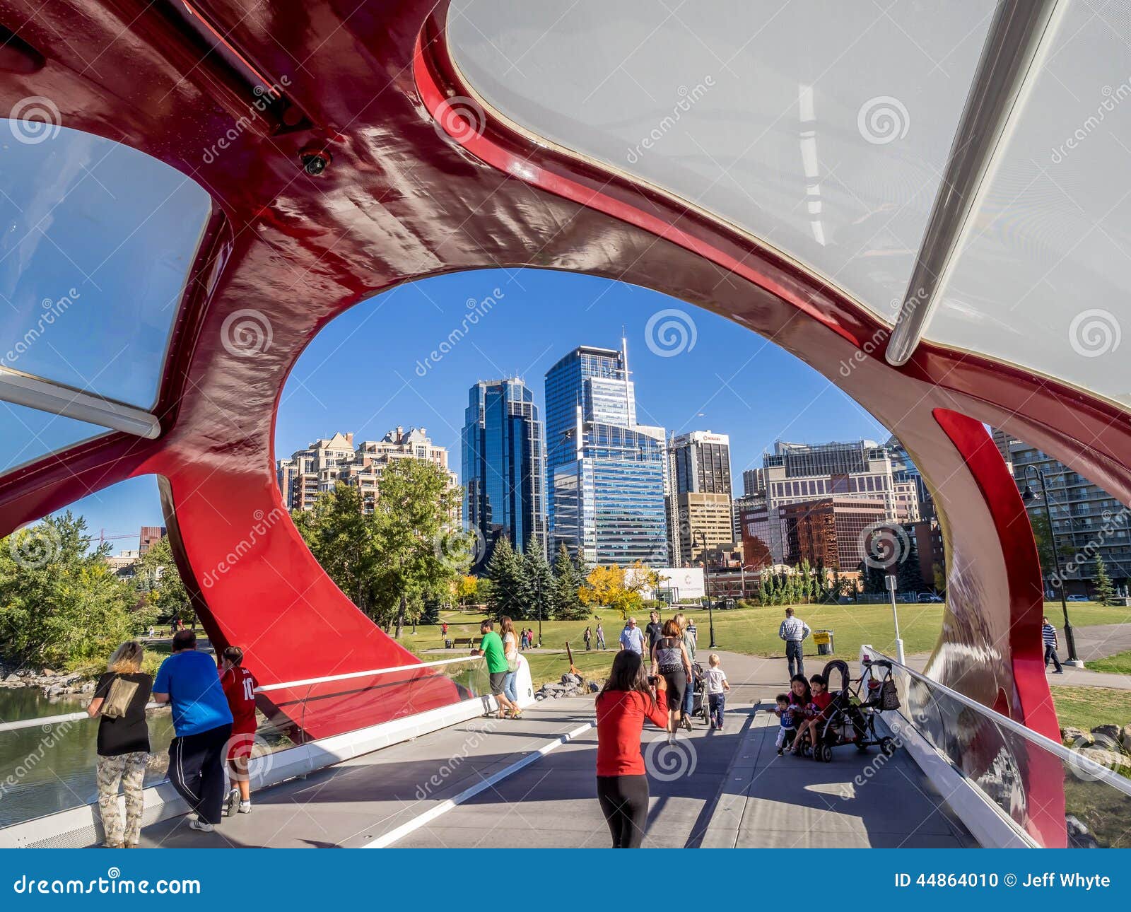 Peace Bridge editorial image. Image of calgary, downtown - 44864010