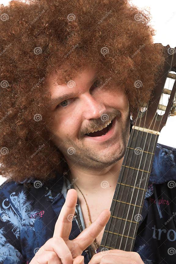 Peace brother! stock image. Image of face, moustache, beatnik - 697703