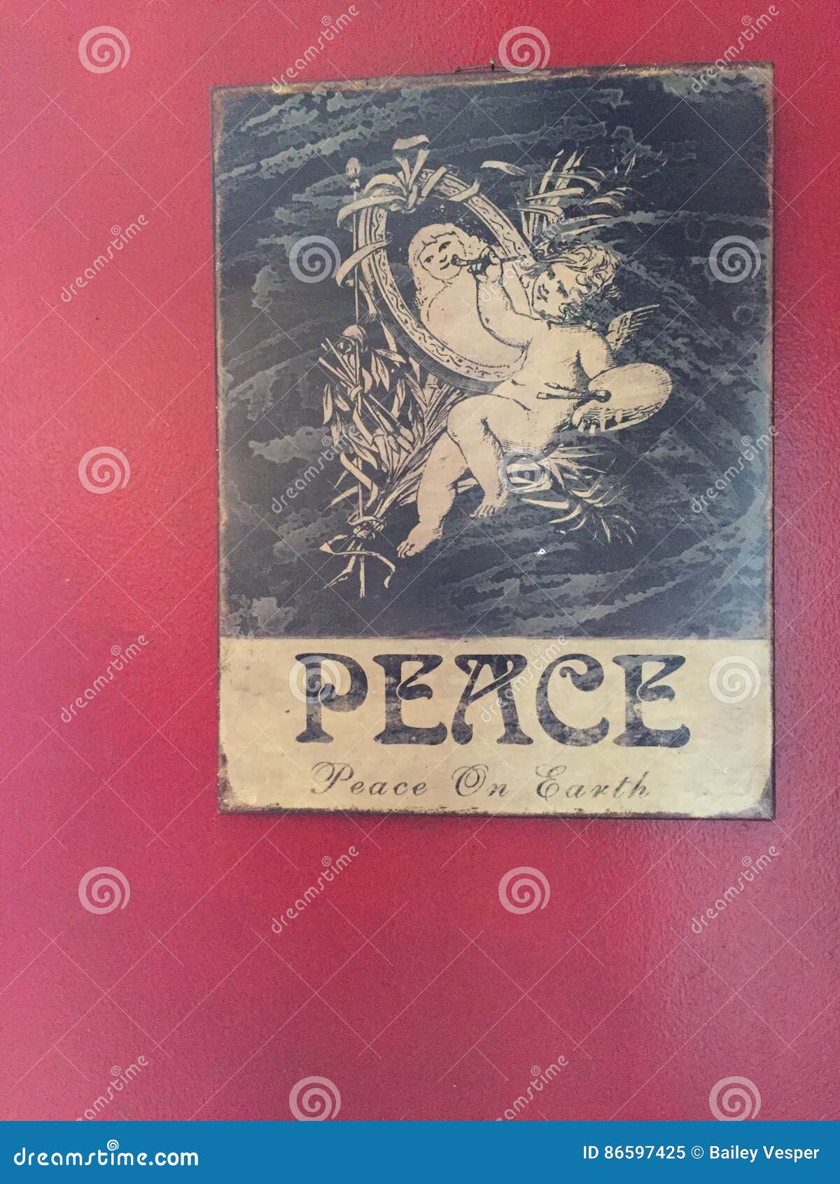 Peace stock image. Image of poster, peace, cherub, sign - 86597425