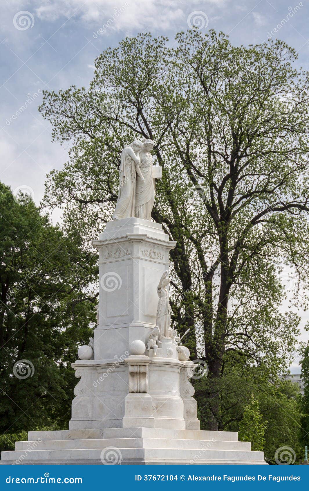 Peace Circle Washington DC stock photo. Image of states - 37672104