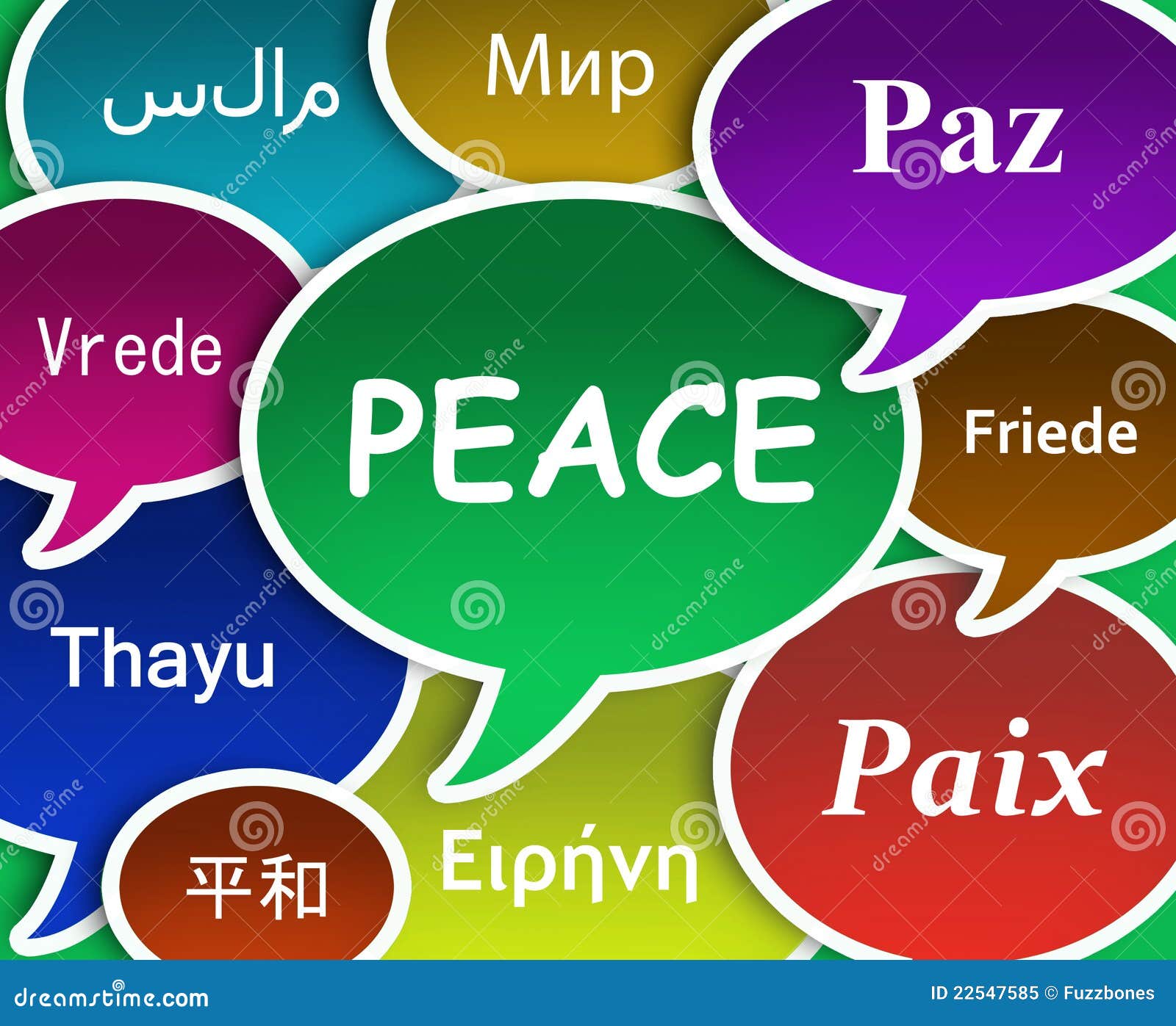 Peace cloud stock illustration. Illustration of connection - 22547585