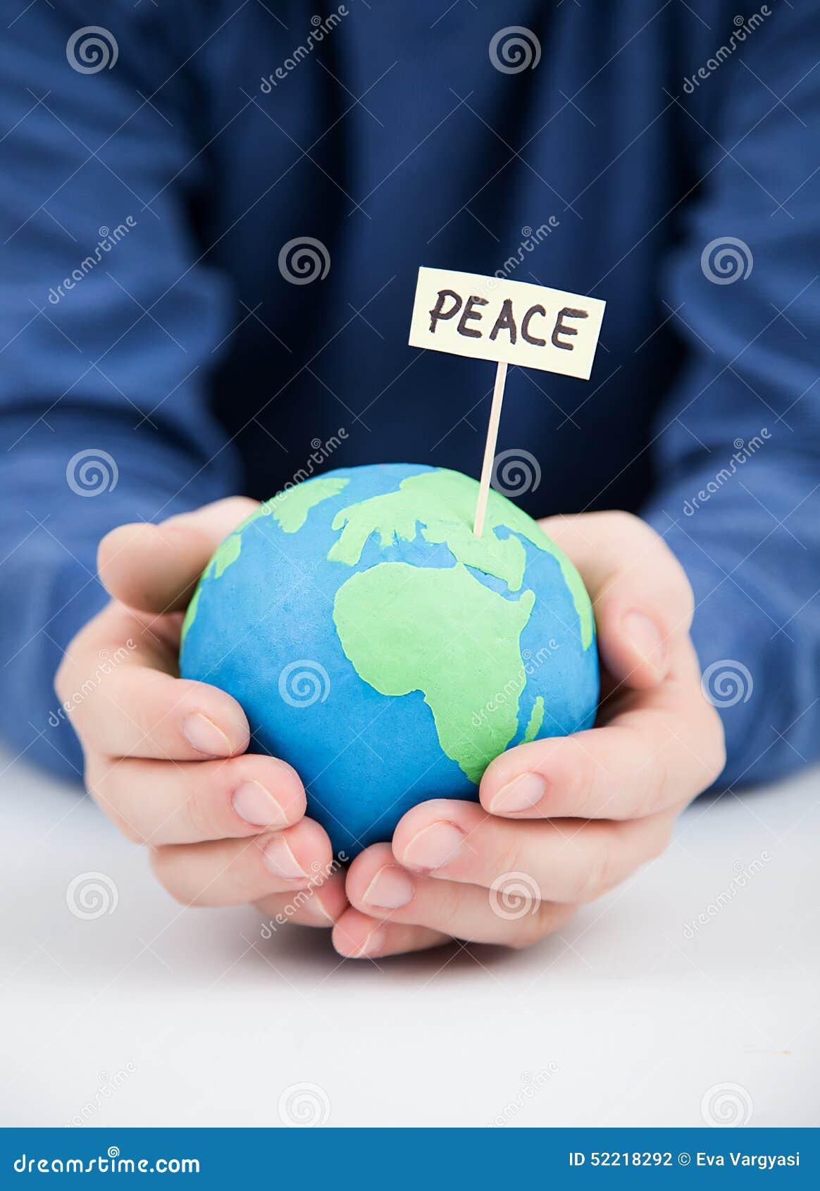 Peace concept stock photo. Image of creative, palm, care - 52218292