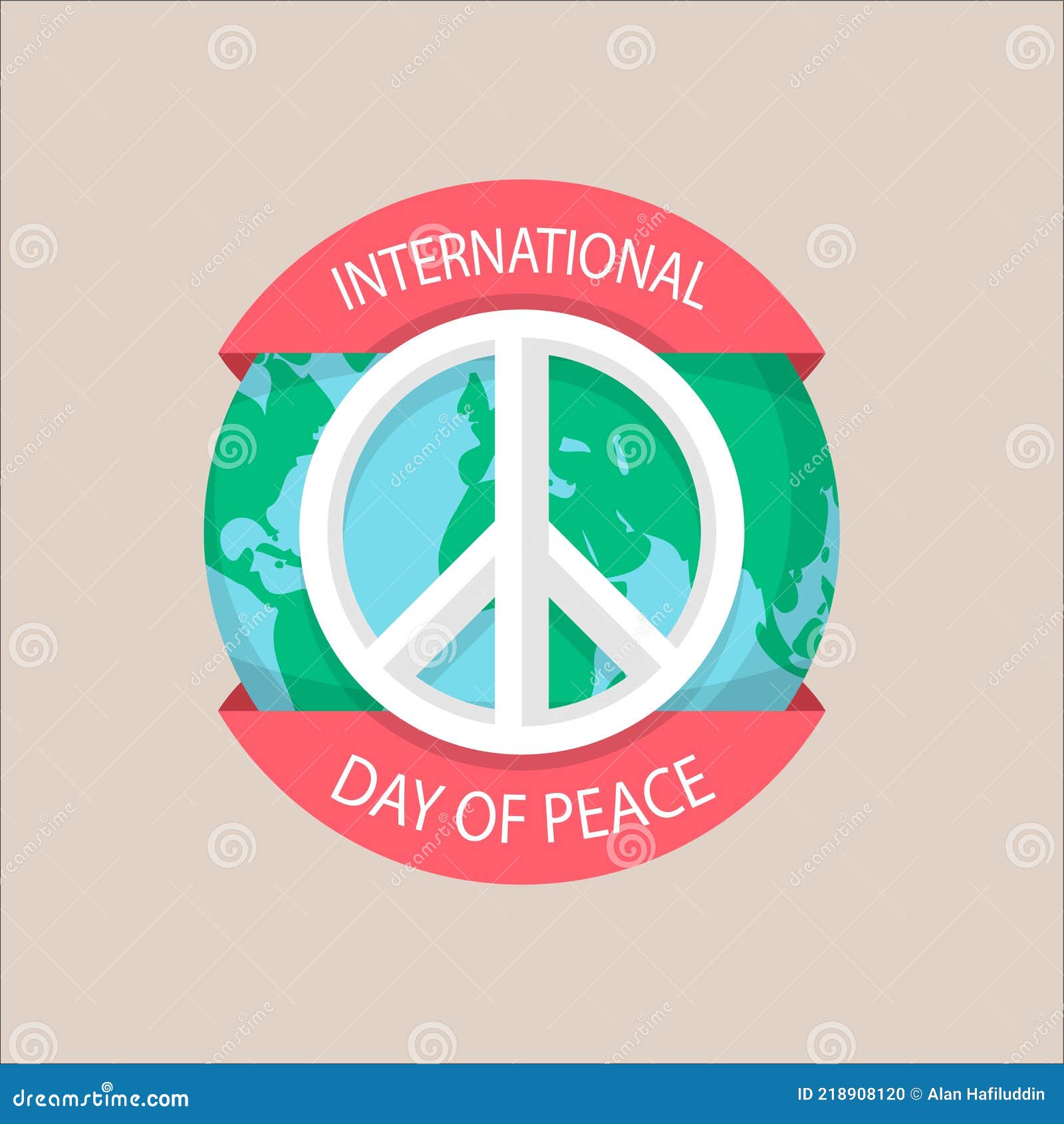 Peace Day International Logo Vector Stock Vector - Illustration of ...