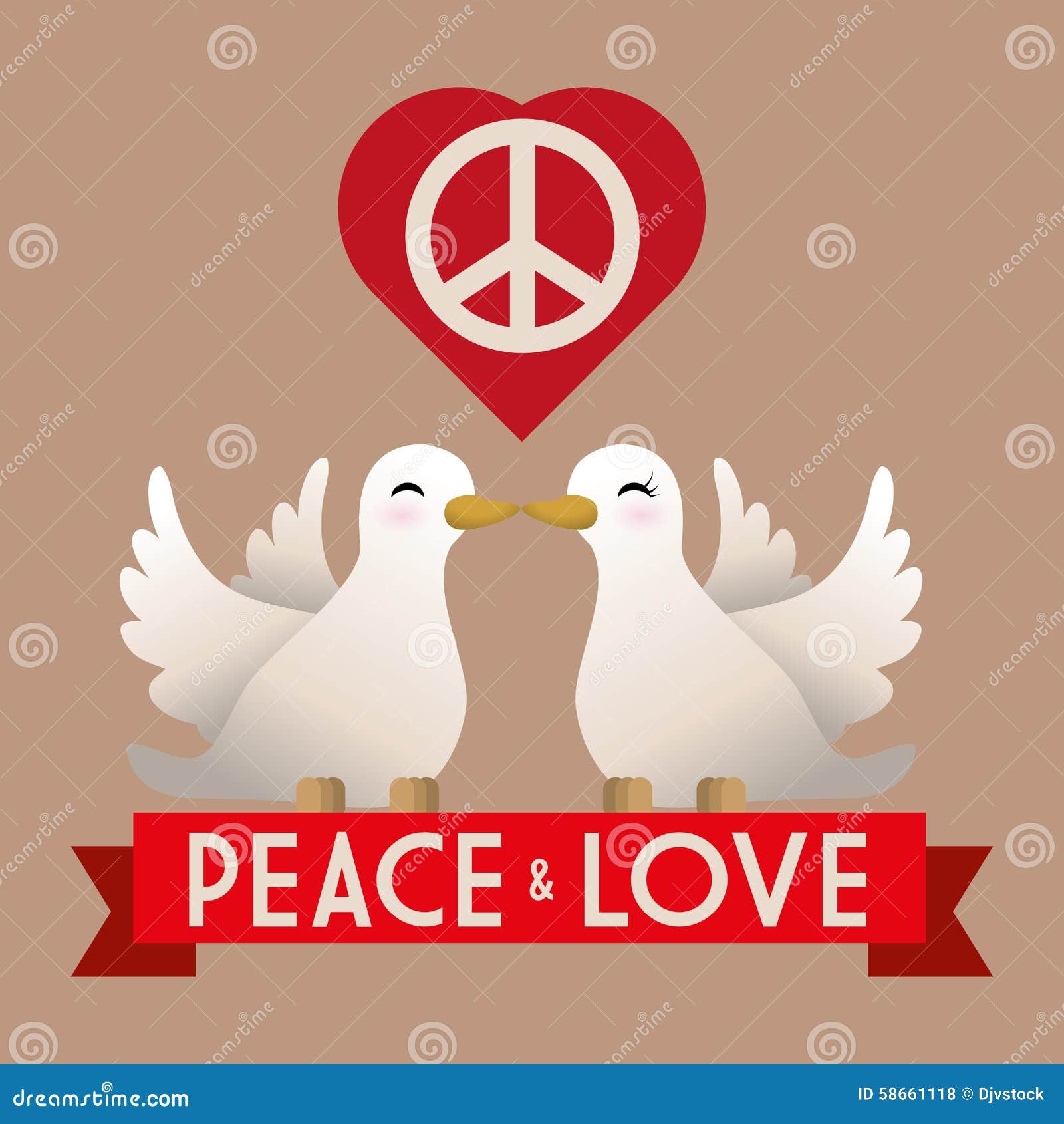 Peace design stock vector. Illustration of peace, sign - 58661118