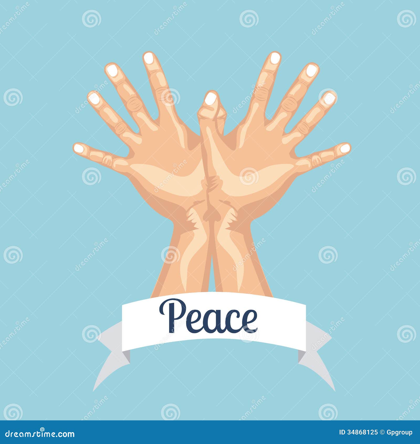 Peace design stock vector. Illustration of love, concept - 34868125