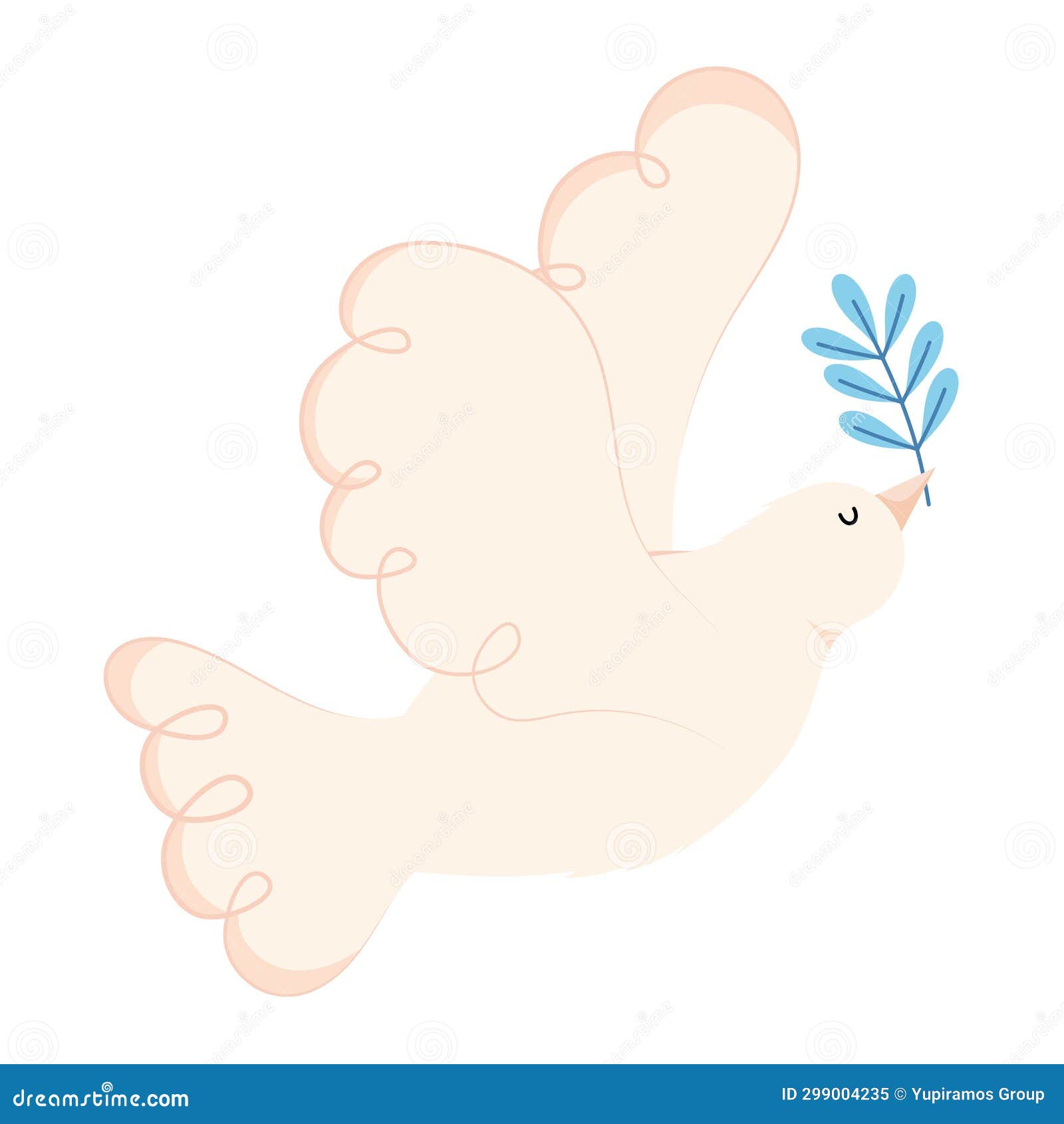 Peace dove illustration stock illustration. Illustration of pigeon ...