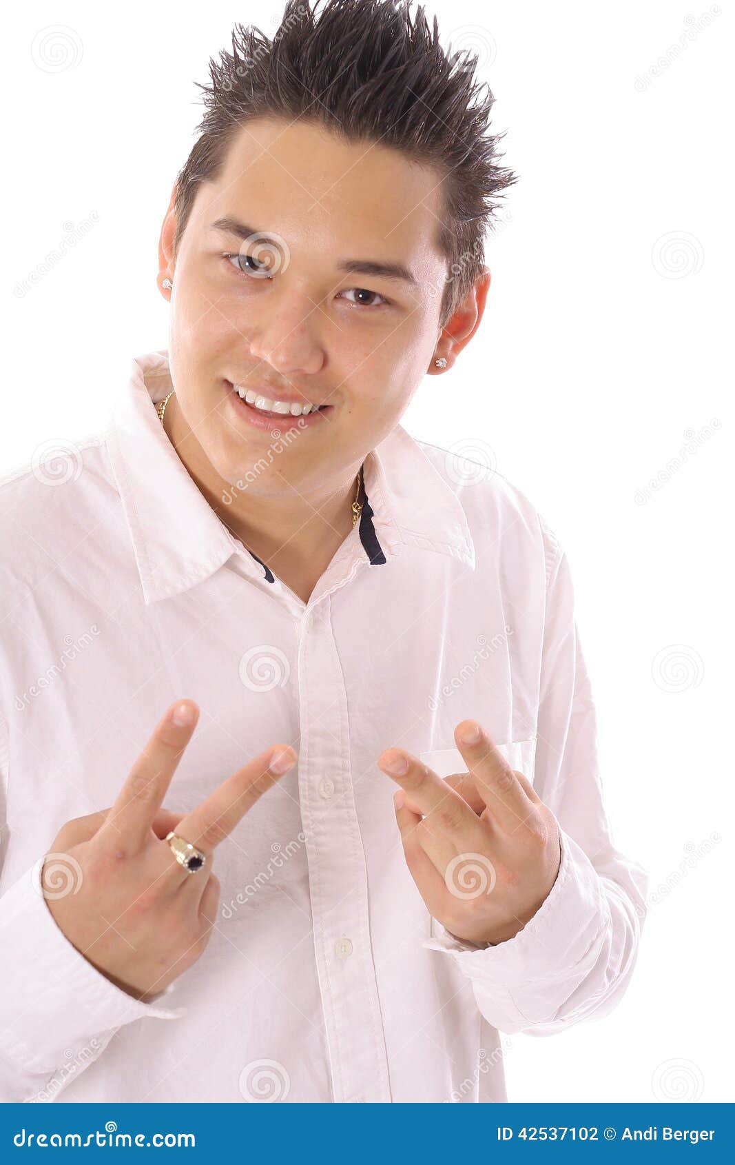 Peace dude stock photo. Image of corporate, business - 42537102