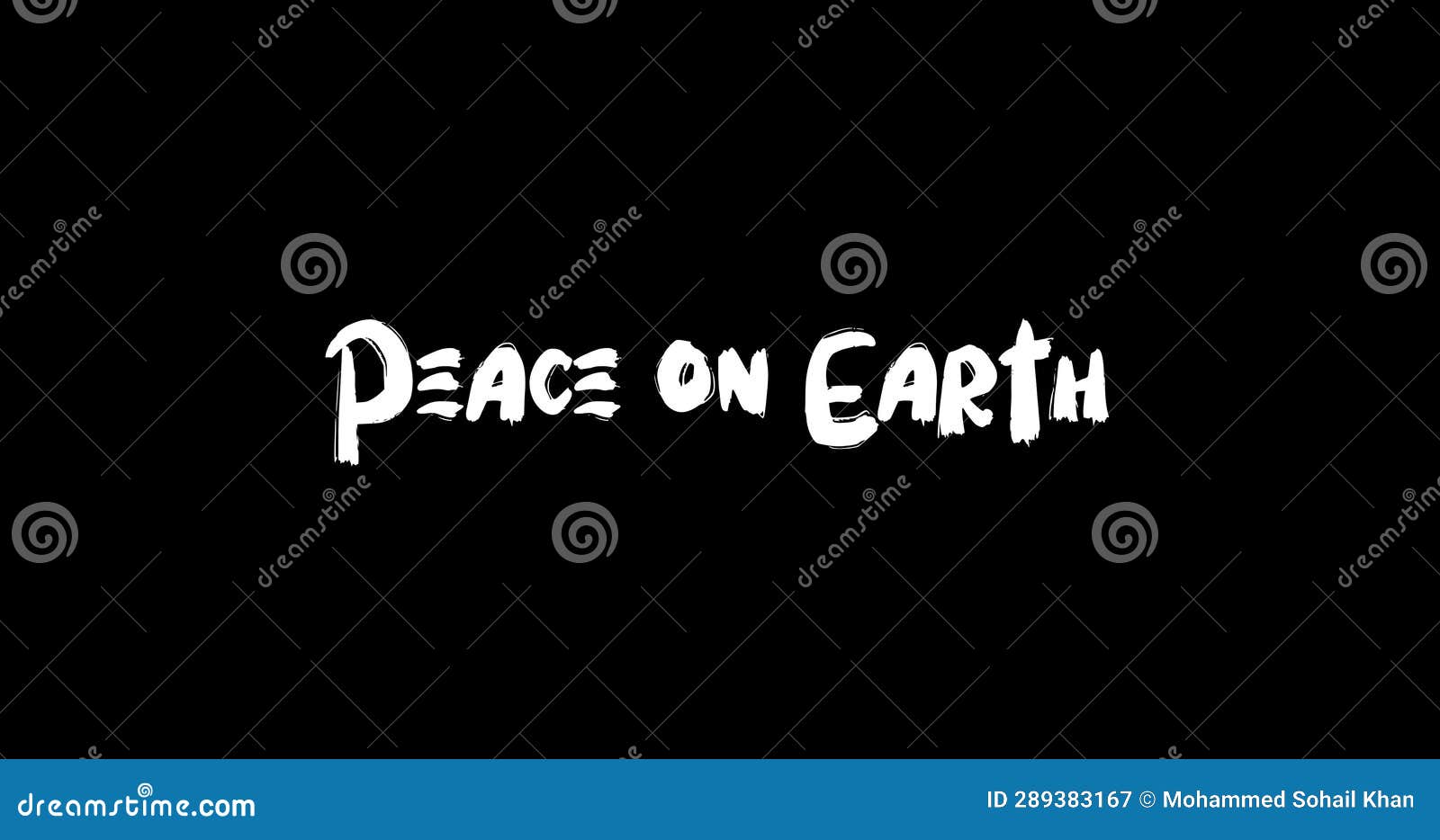 Peace on Earth Grunge Transition Effect of Text Typography Animation on ...
