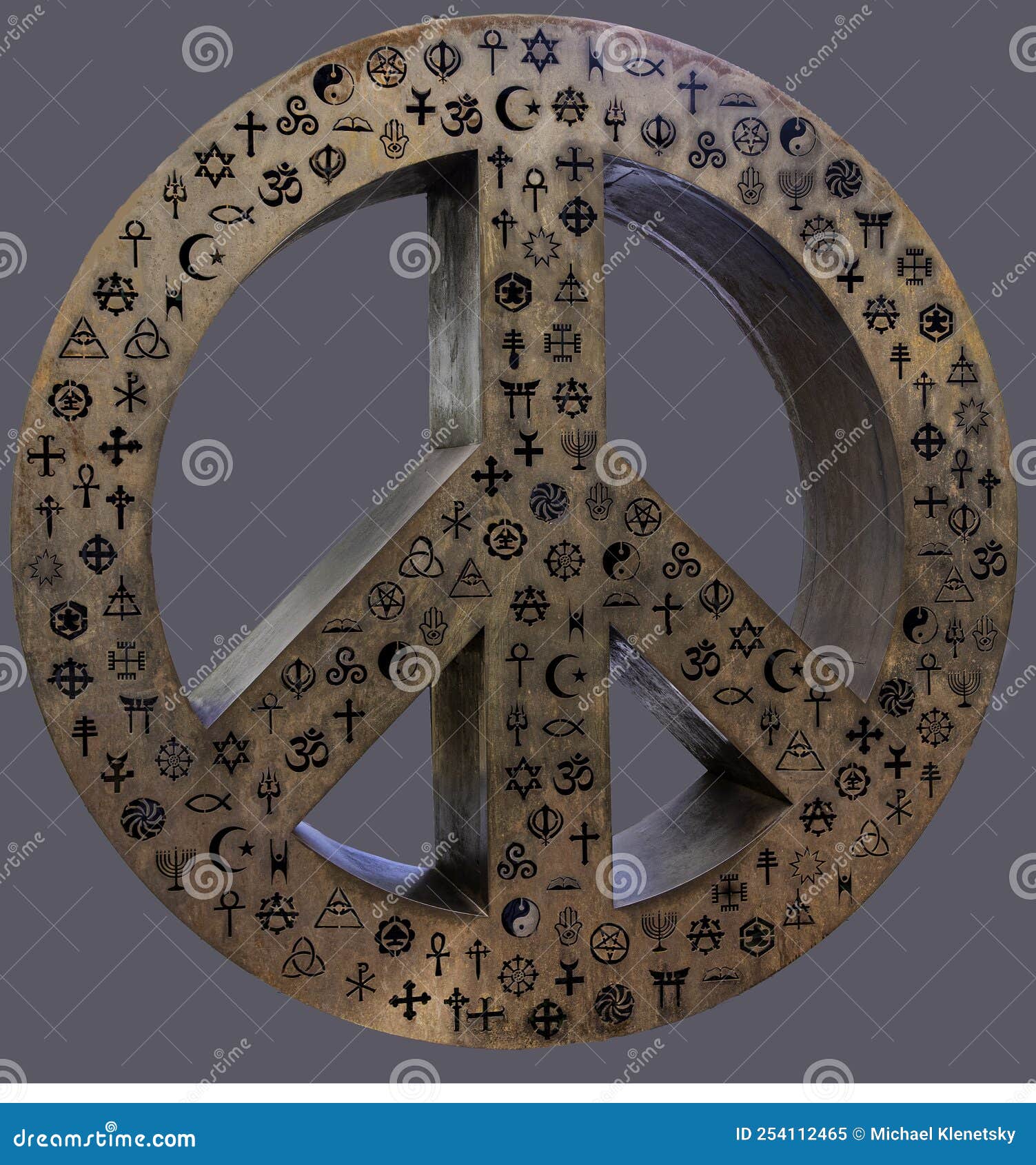 Peace on Earth stock image. Image of peace, etched, beliefs - 254112465
