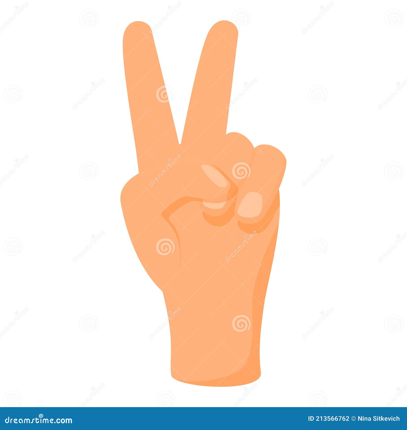 Peace Hand Gesture Icon, Cartoon Style Stock Vector - Illustration of ... Peace Hand Gesture Icon, Cartoon Style Stock Vector - Illustration of ...
