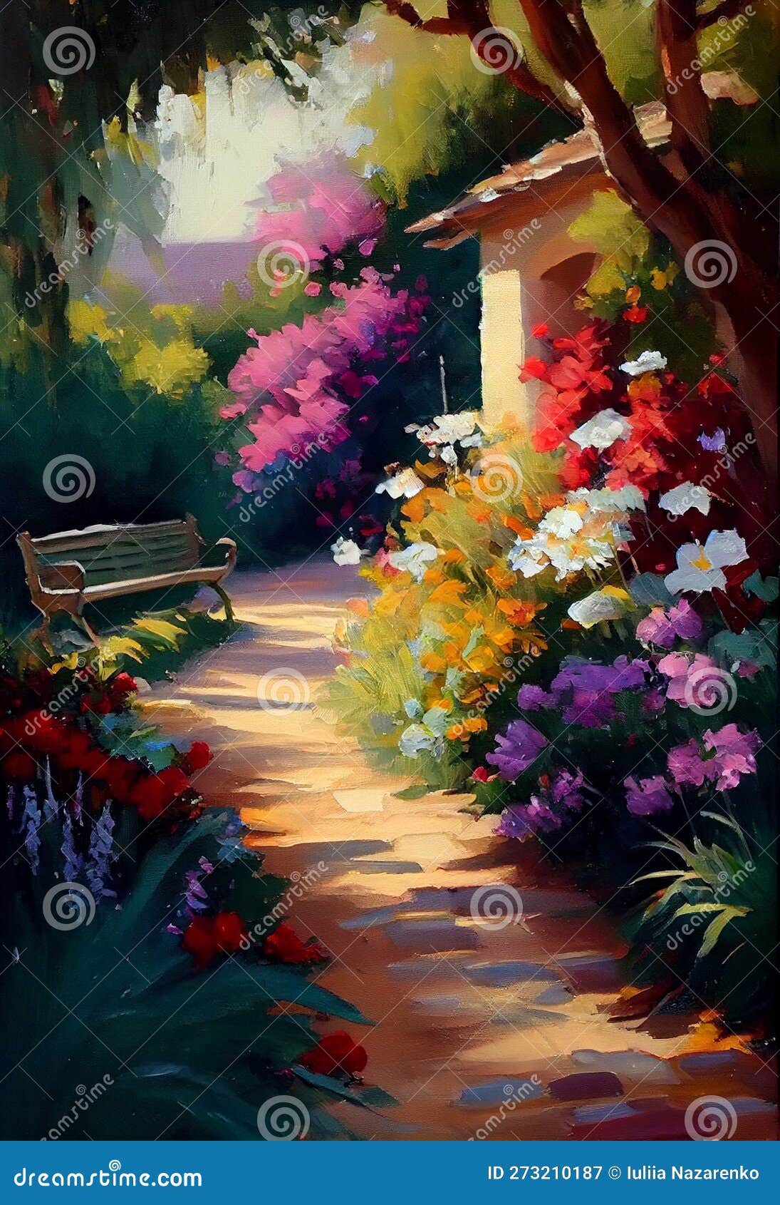 Peace and Harmony of Nature. AI Generated Stock Illustration ...