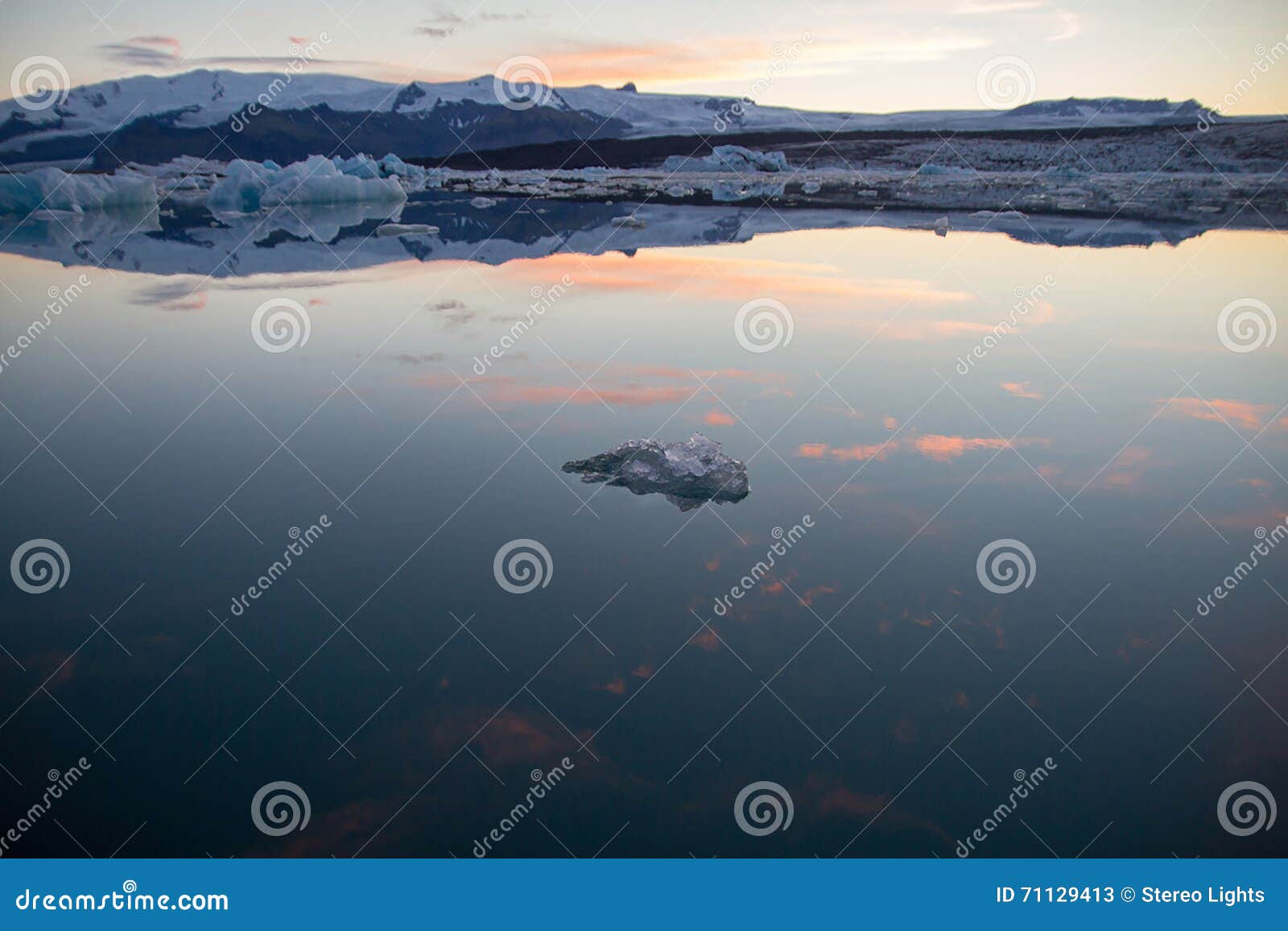 Peace of ice stock image. Image of dark, background, amazing - 71129413