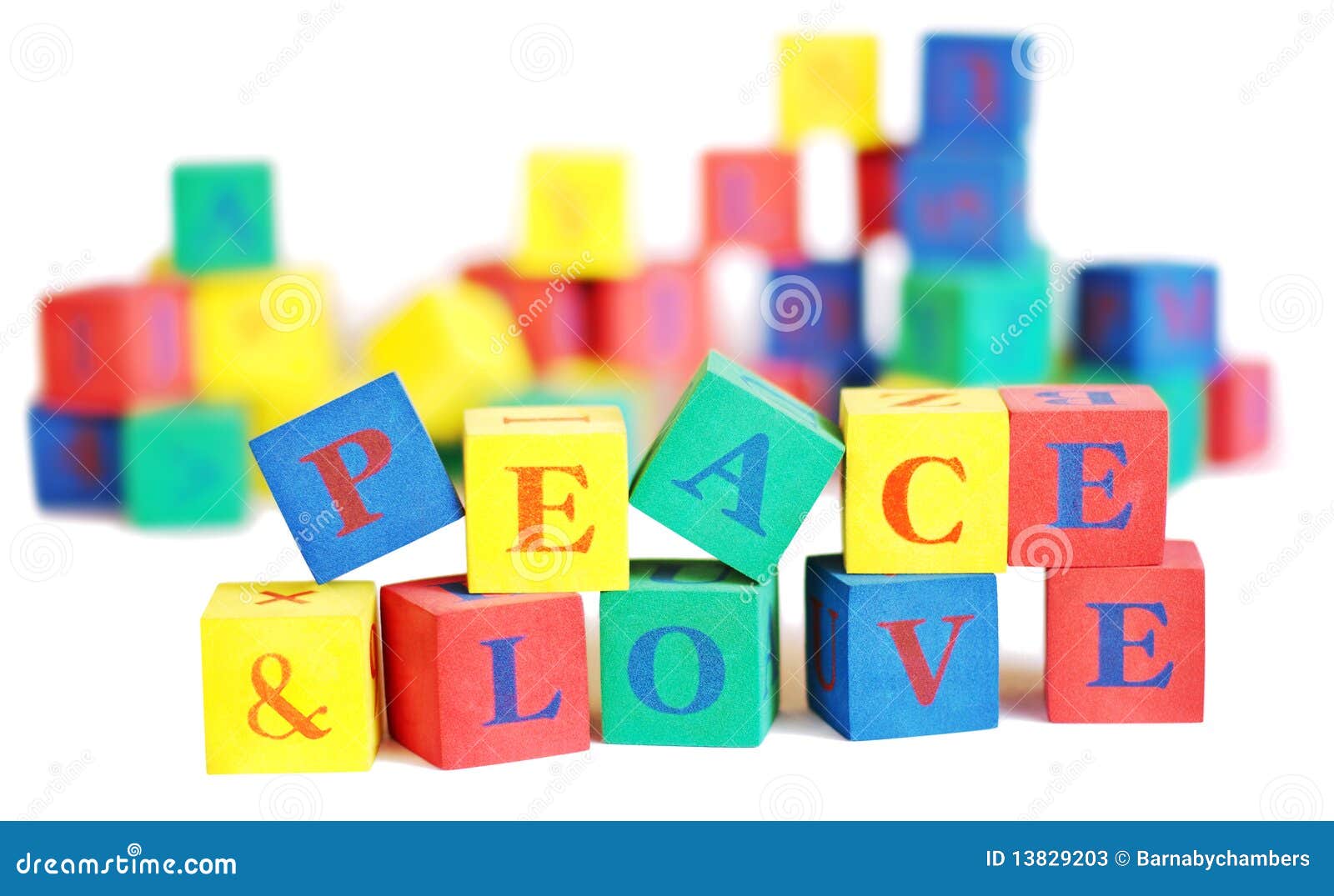 Peace and Love stock image. Image of education, words - 13829203