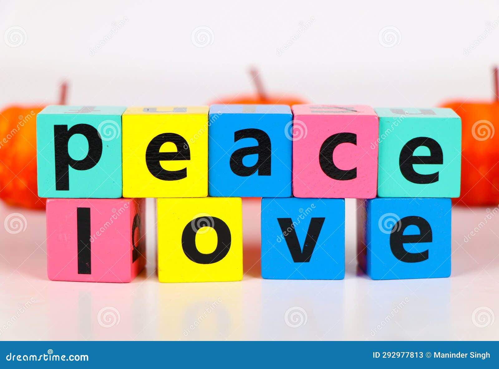 Peace and Love Alphabets. stock image. Image of model - 292977813