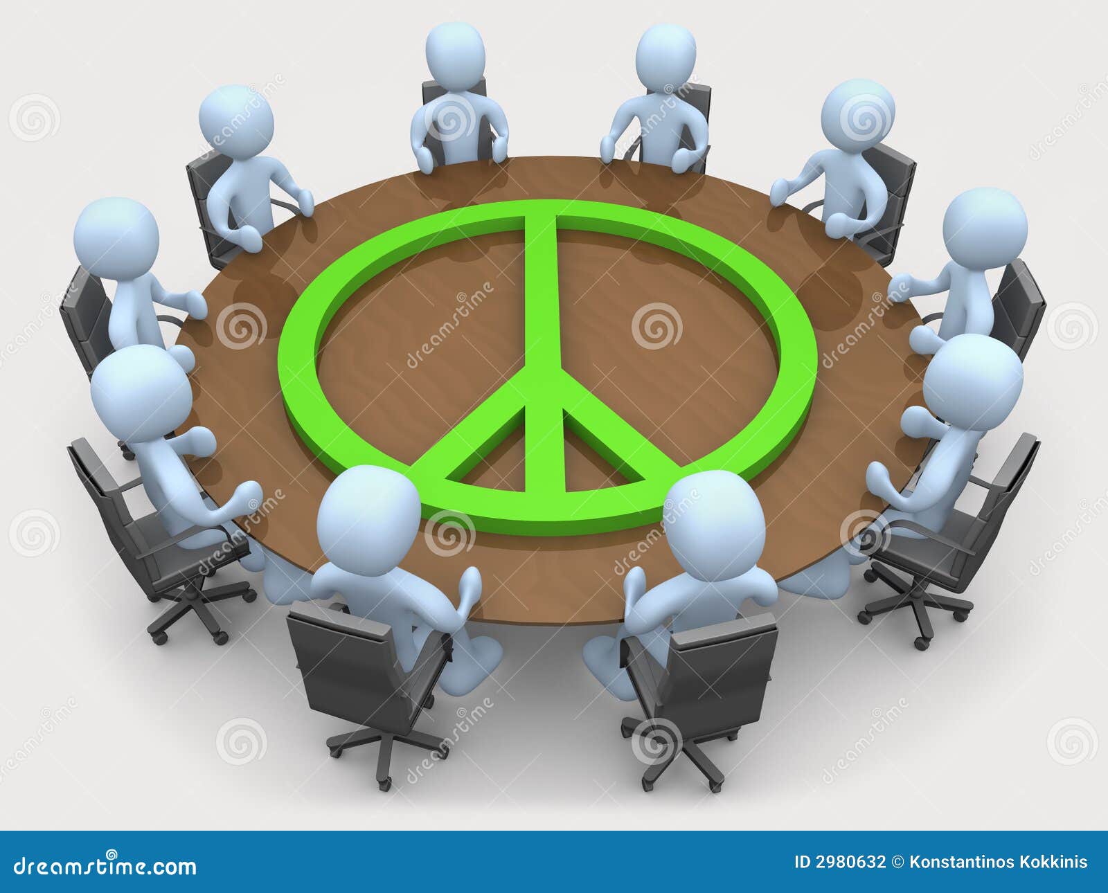 Peace Meeting stock illustration. Illustration of organisation - 2980632