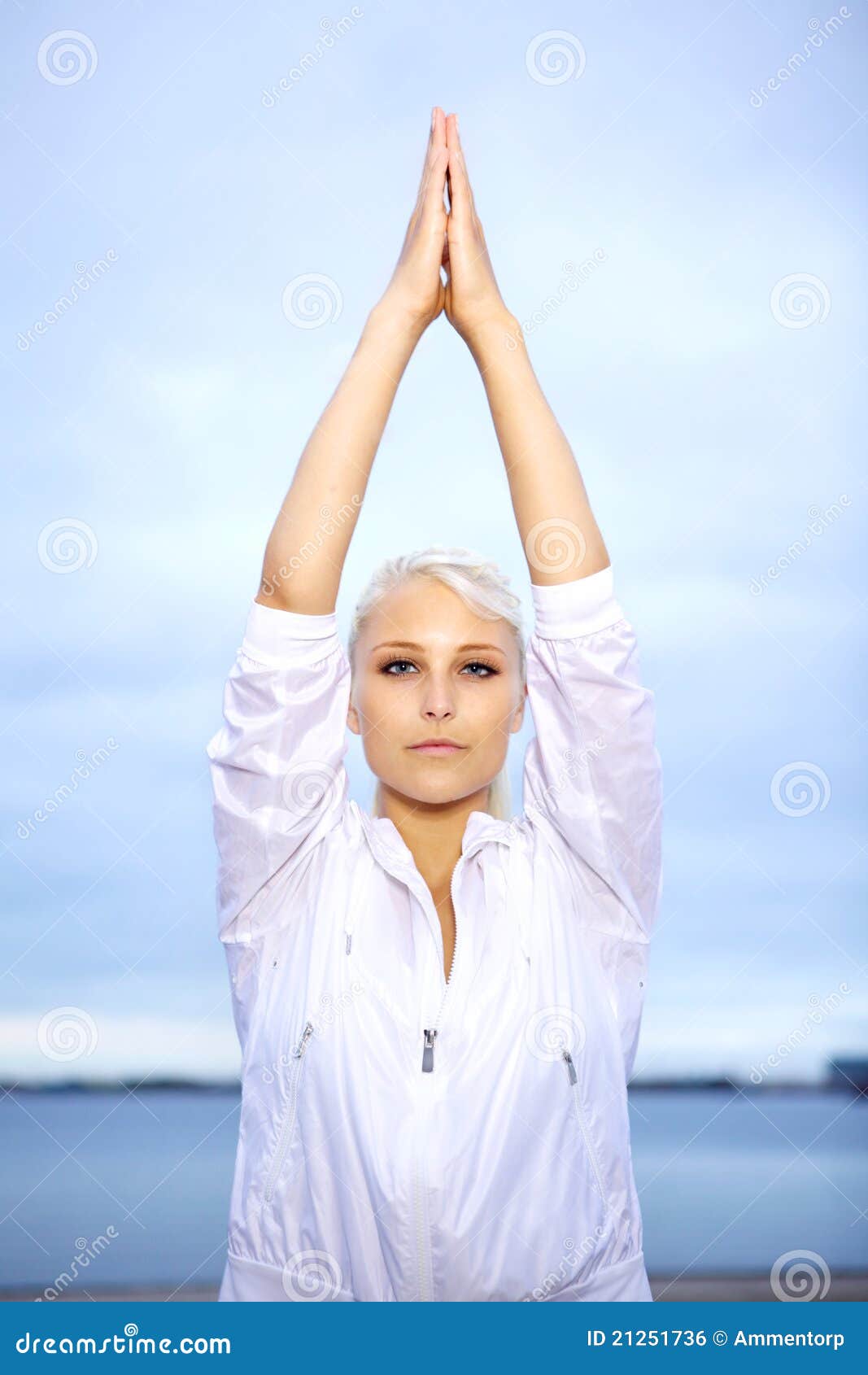 Peace of mind stock photo. Image of evening, female, focus - 21251736