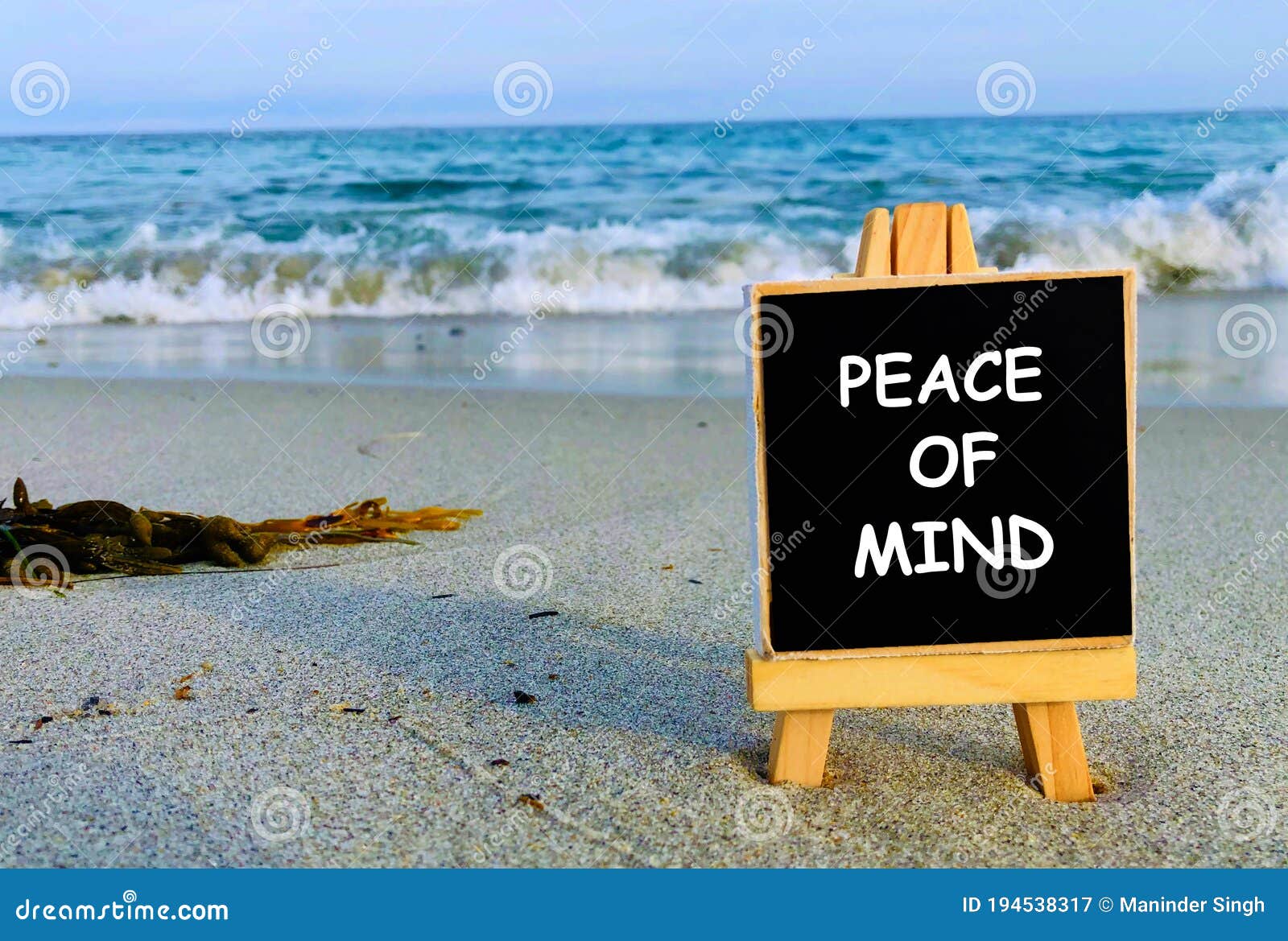 Peace of Mind stock image. Image of background, blue - 194538317