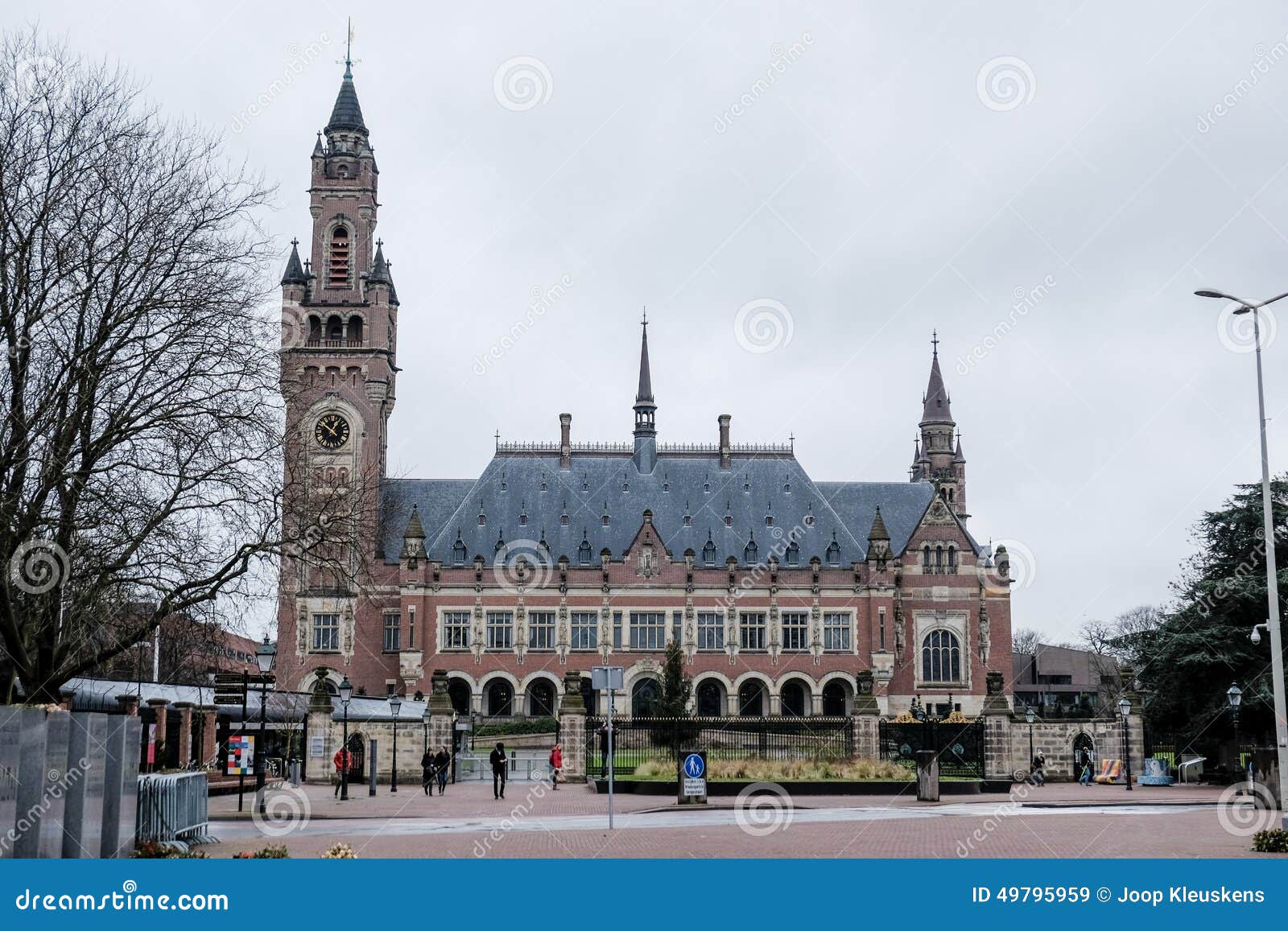 Peace palace the hague editorial stock image. Image of city - 49795959