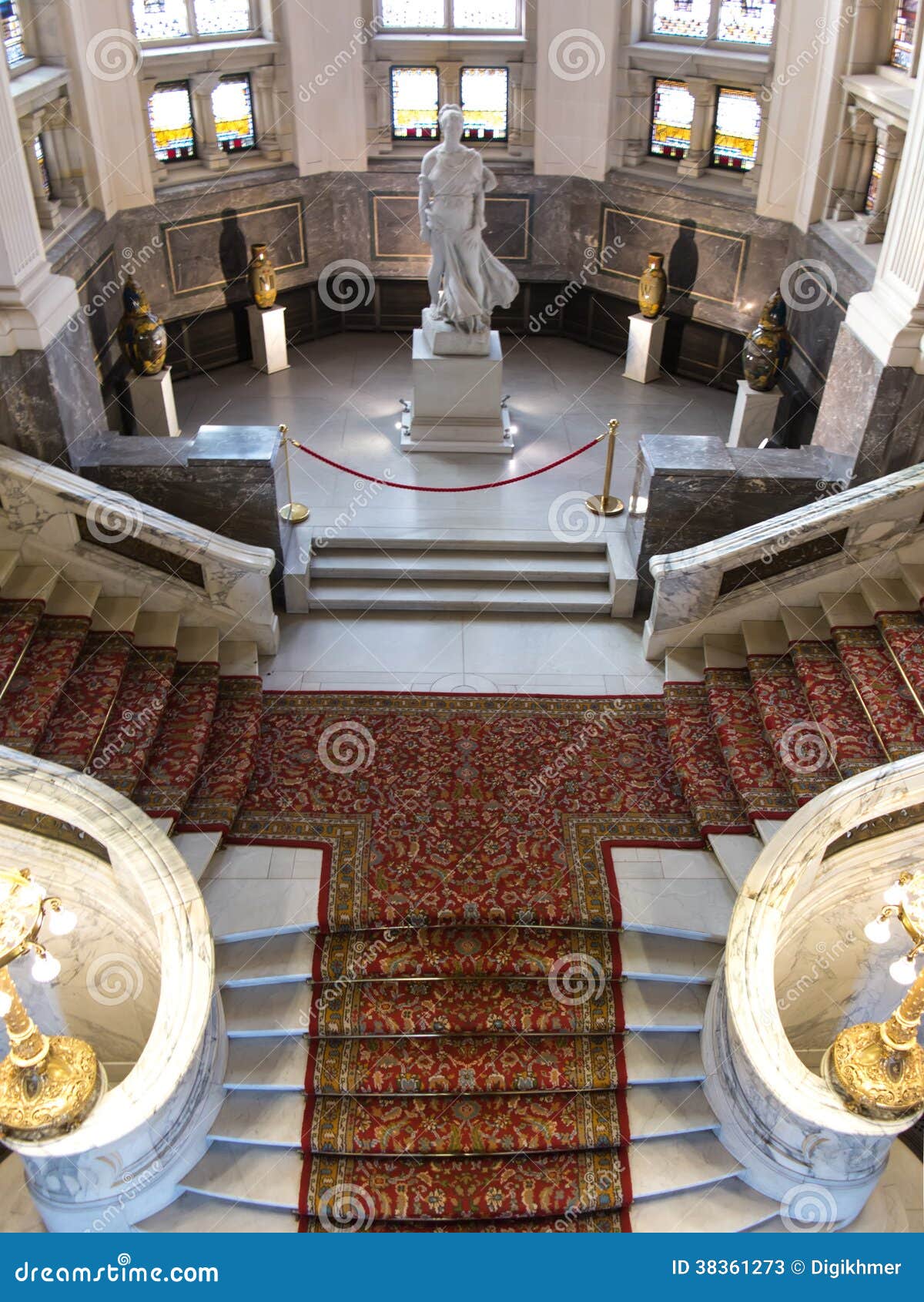 Peace Palace main hall stock image. Image of carneigie - 38361273