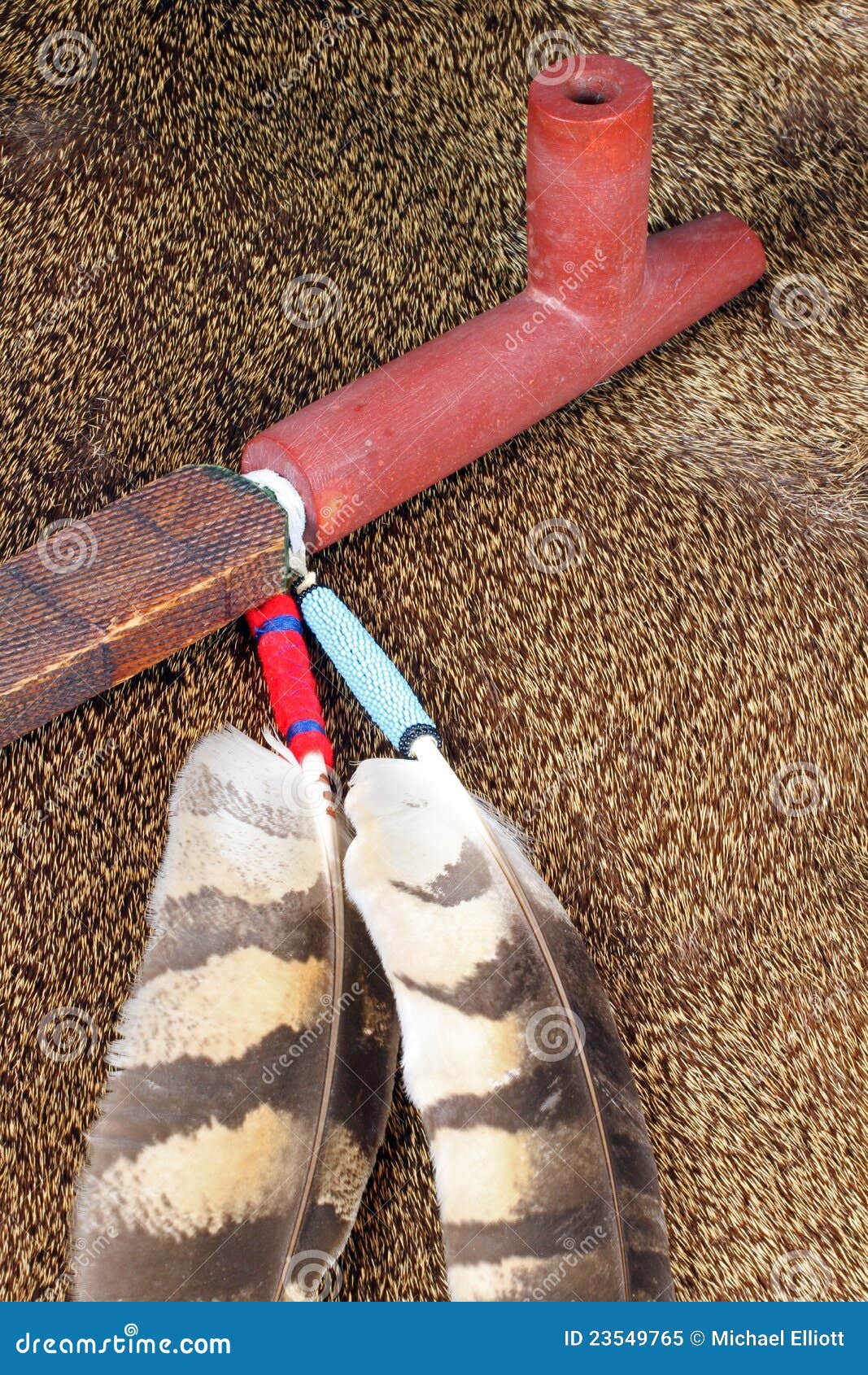 Peace Pipe stock image. Image of spirit, native, handcrafted - 23549765