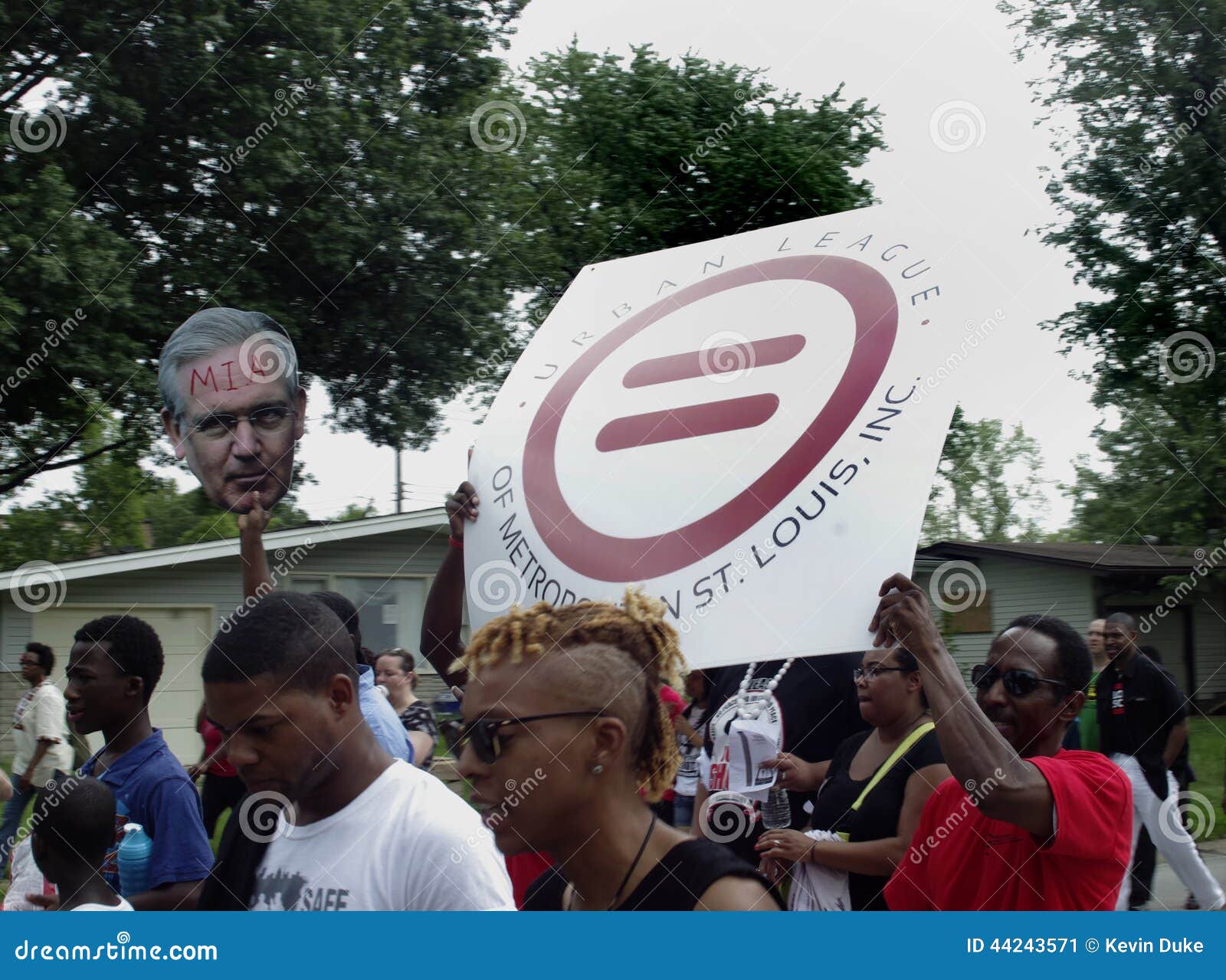 Peace Rally for Michael Brown Editorial Photo - Image of race, protest ...