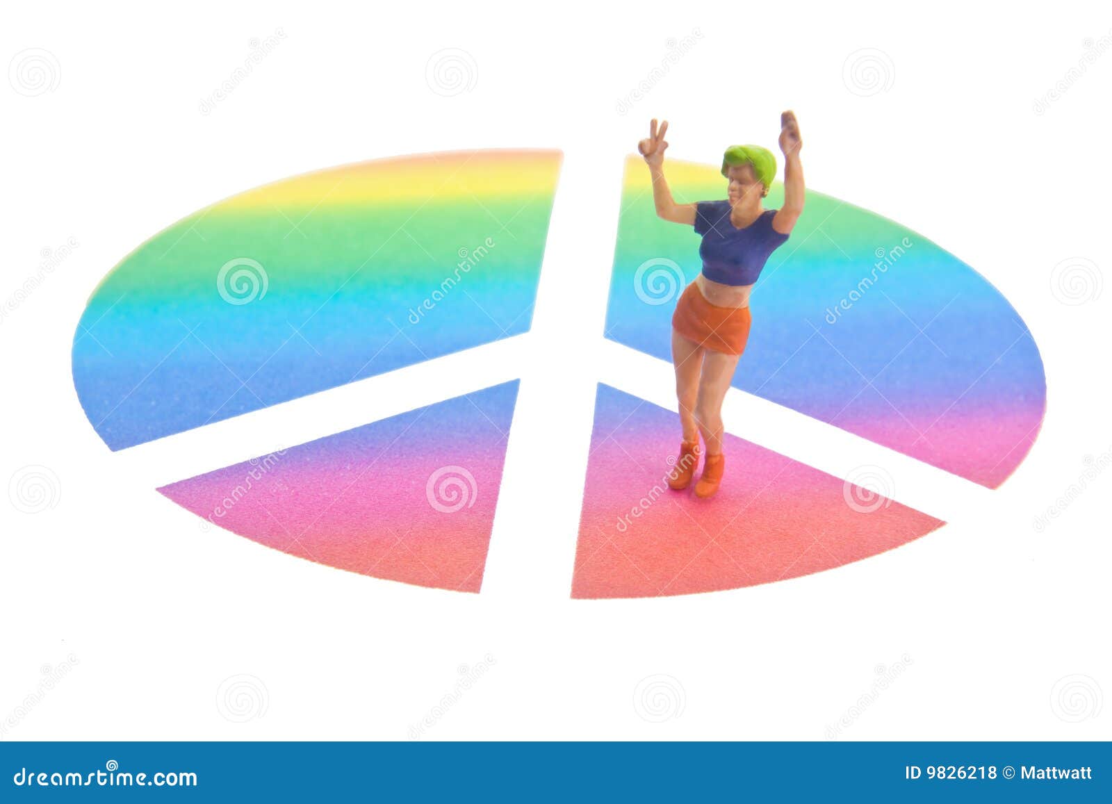 Peace Sign stock photo. Image of miniature, girl, woman - 9826218