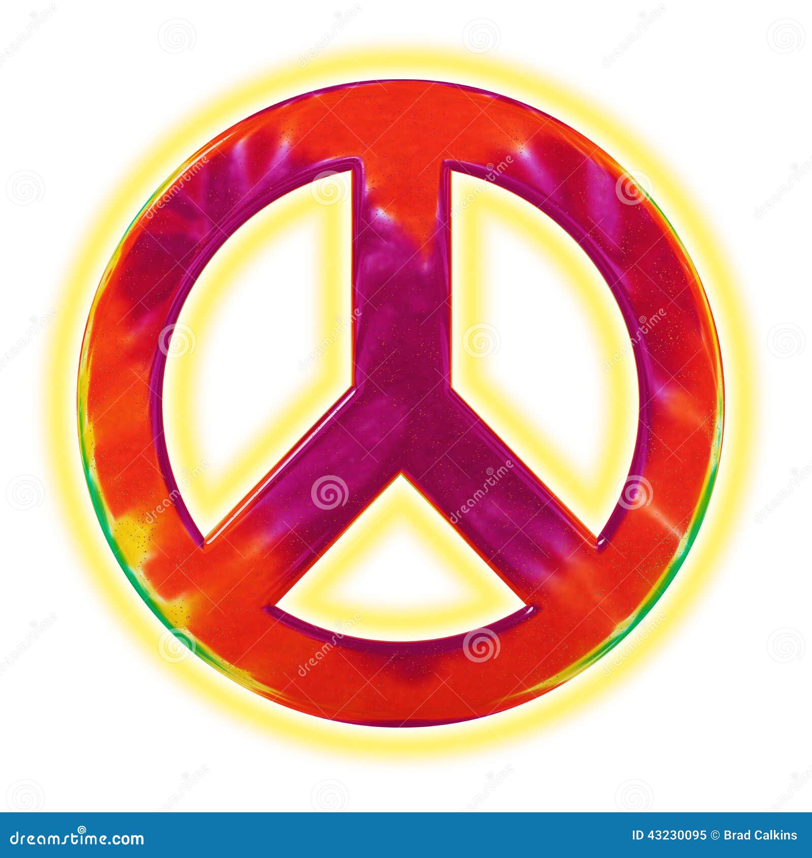 Peace sign stock illustration. Illustration of symbol - 43230095