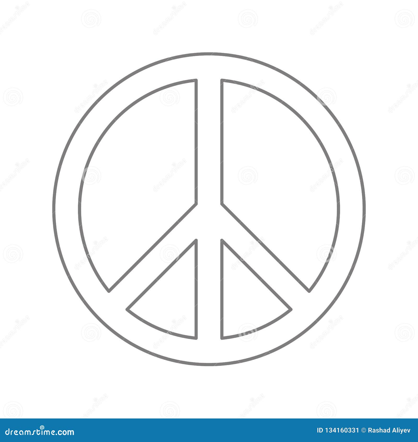 Peace Sign Icon. Element of Cyber Security for Mobile Concept and Web ...