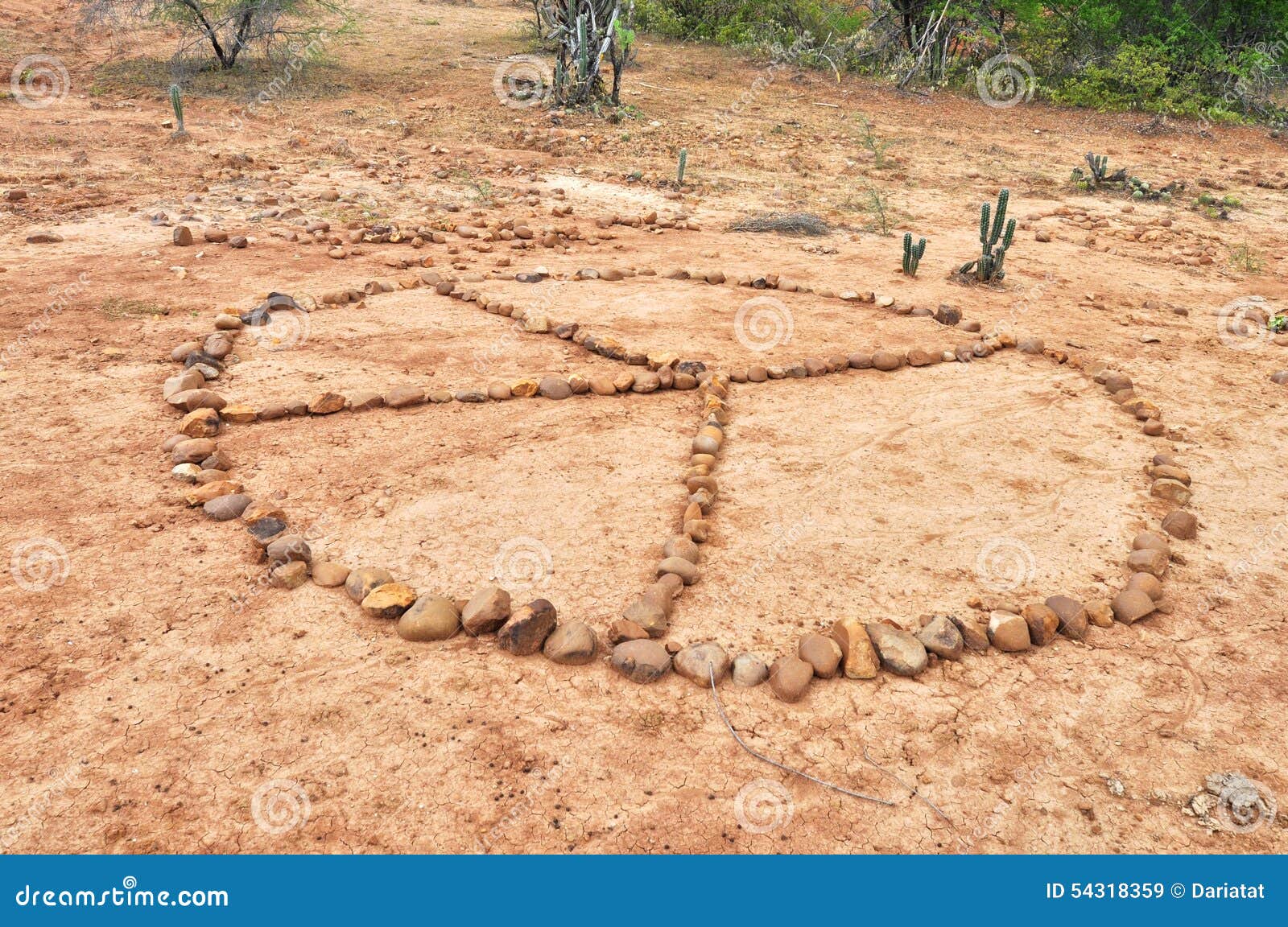 Peace stock image. Image of background, desert, rock - 54318359