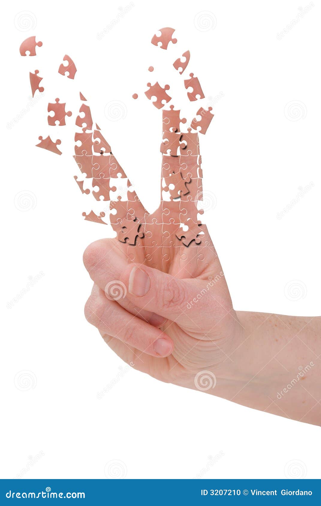Peace sign puzzle stock photo. Image of pieces, language - 3207210