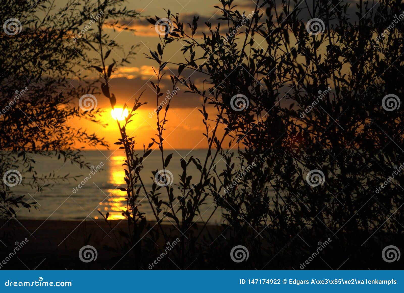 Peace sunset beatch stock photo. Image of sunset, beatch - 147174922