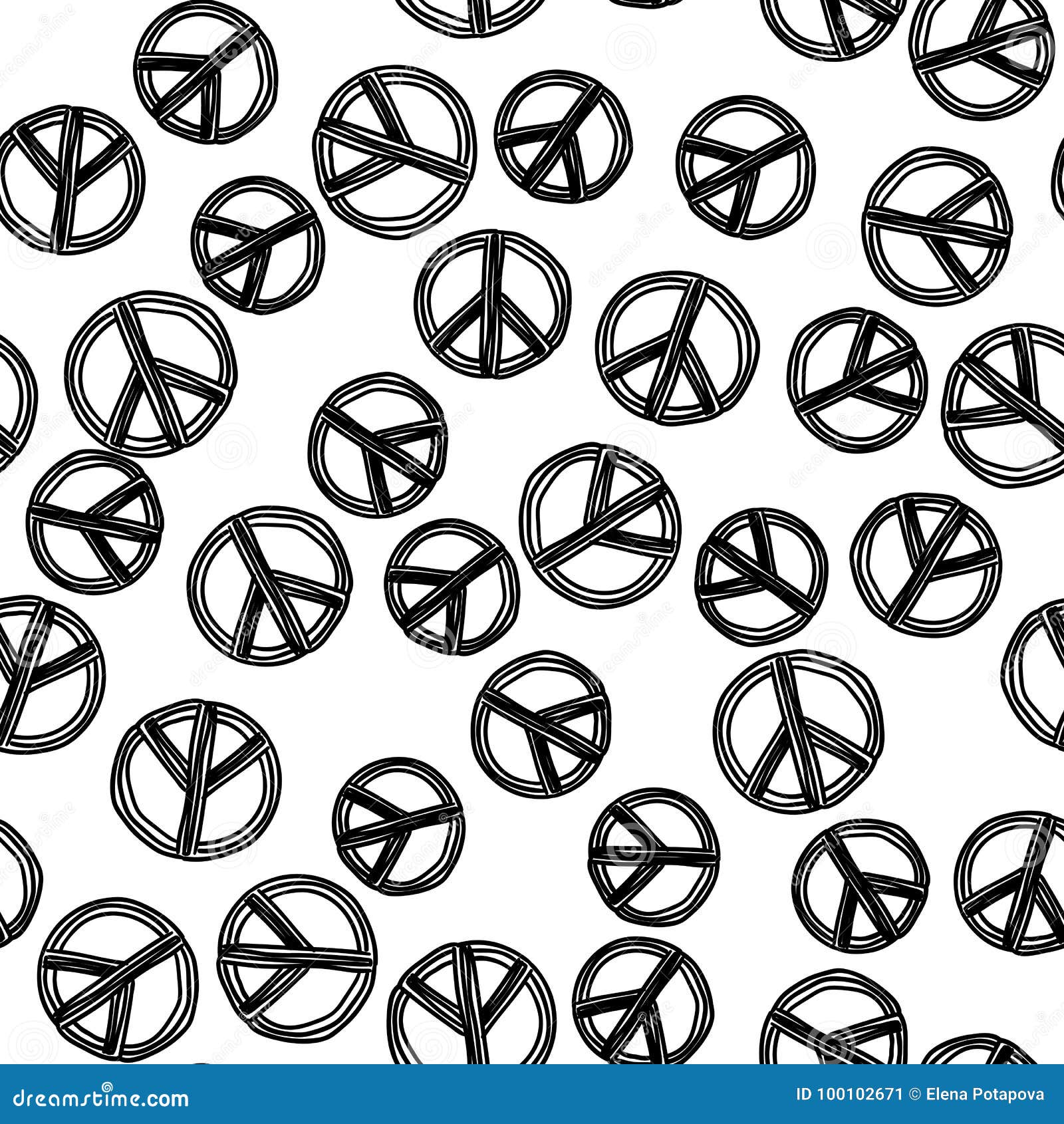 Peace Symbol - Pacific. Vector Illustration Stock Vector - Illustration ...