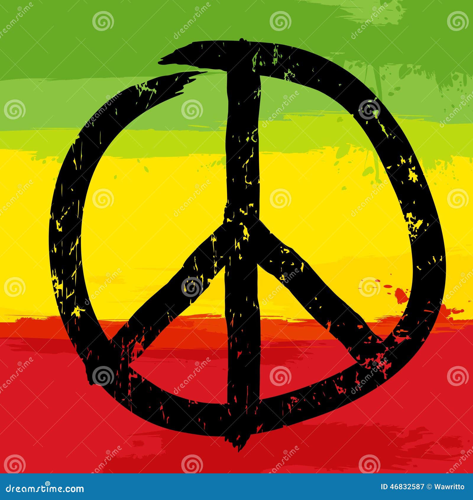 Rasta Peace Sign Backgrounds