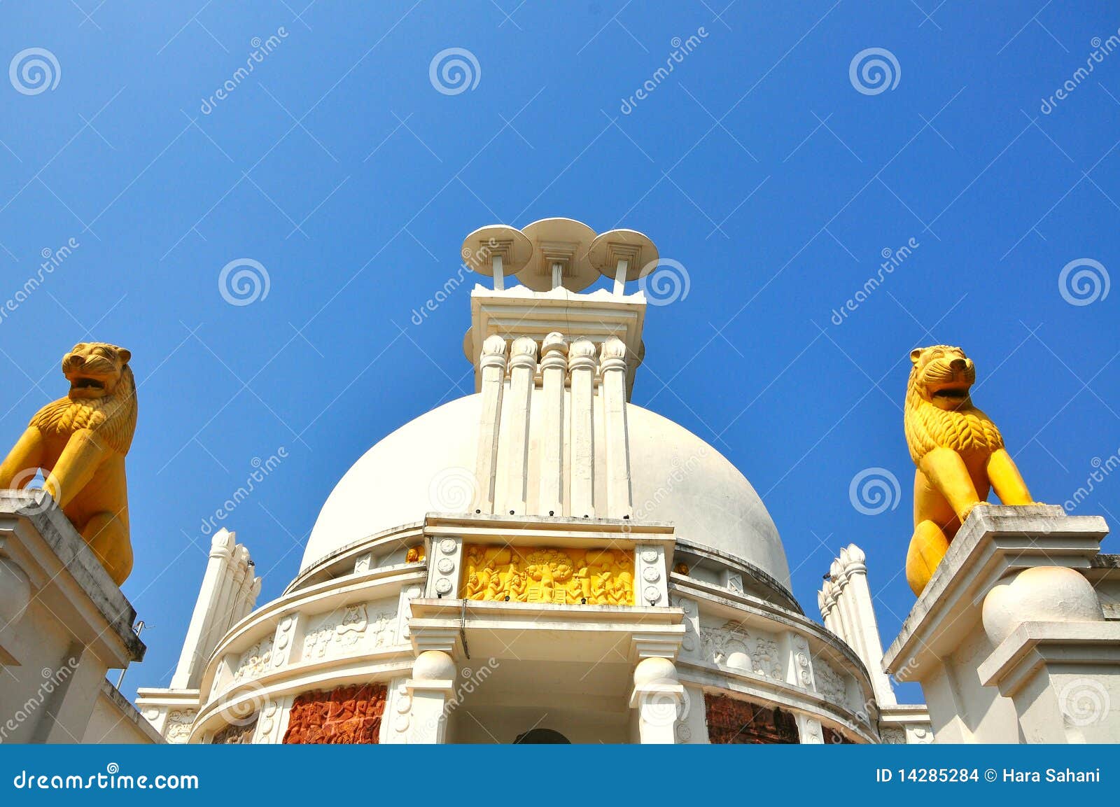 Peace Temple Side View Royalty-Free Stock Image | CartoonDealer.com ...