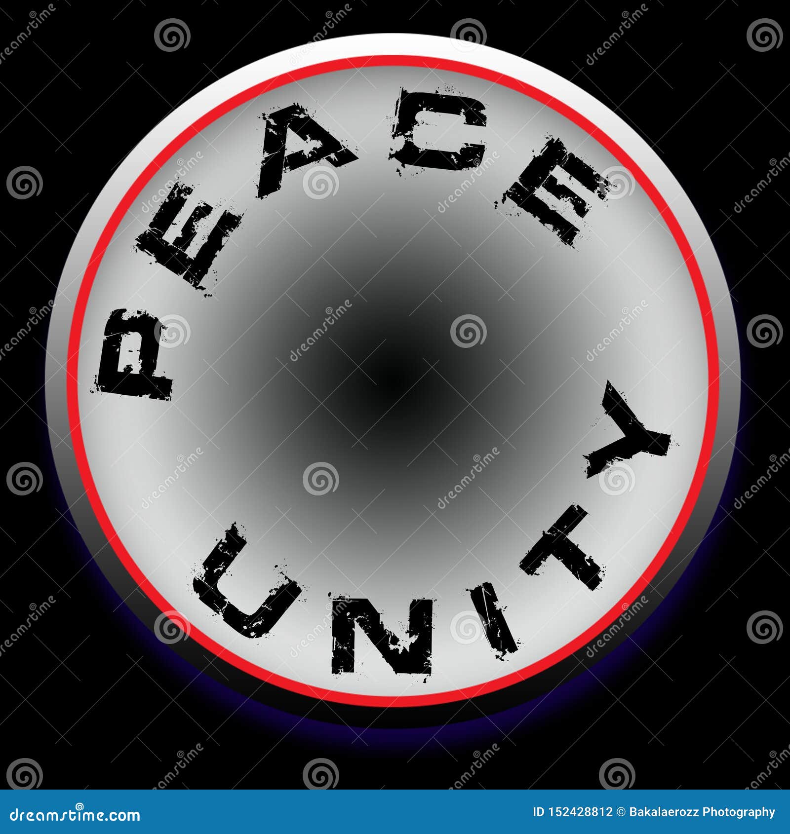 Peace Unity Logo Design Background Wallpaper Stock Illustration ...