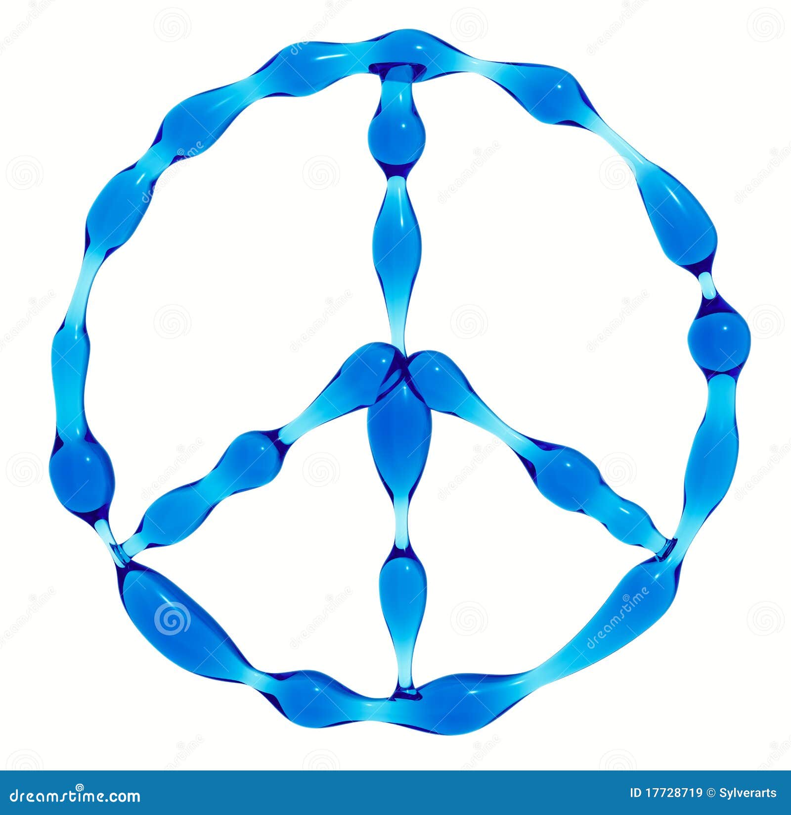 Peace water stock illustration. Illustration of ocean - 17728719