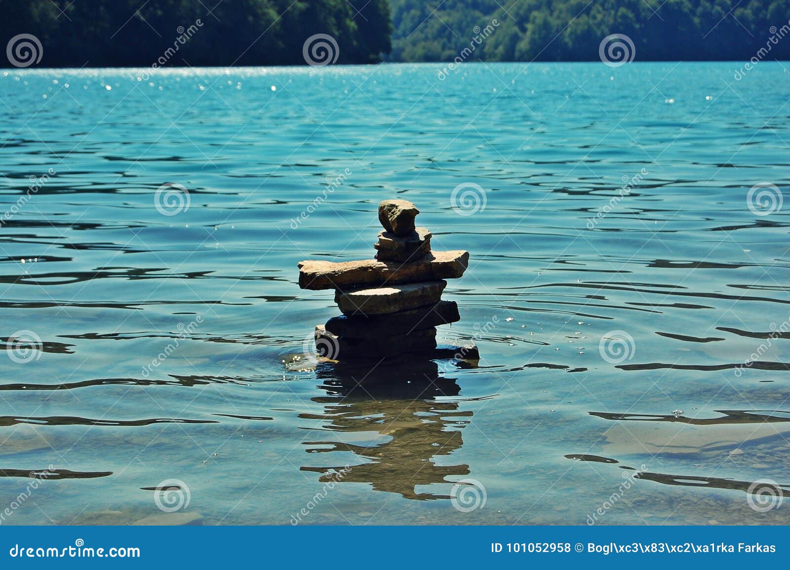 Peace in the water stock photo. Image of summerday, nature - 101052958