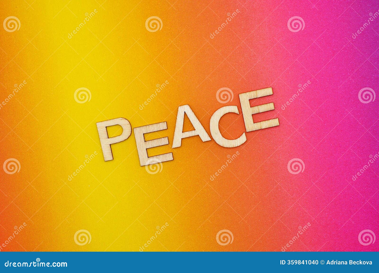 Peace illustration stock photo. Image of brand, signage - 359841040