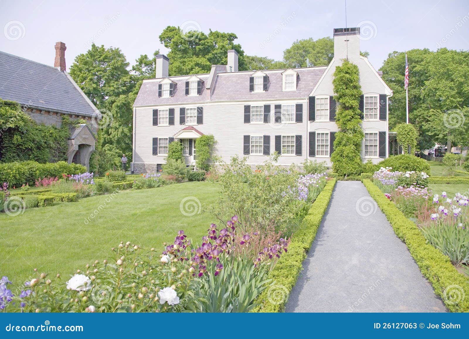Peacefield stock image. Image of location, adams, house - 26127063